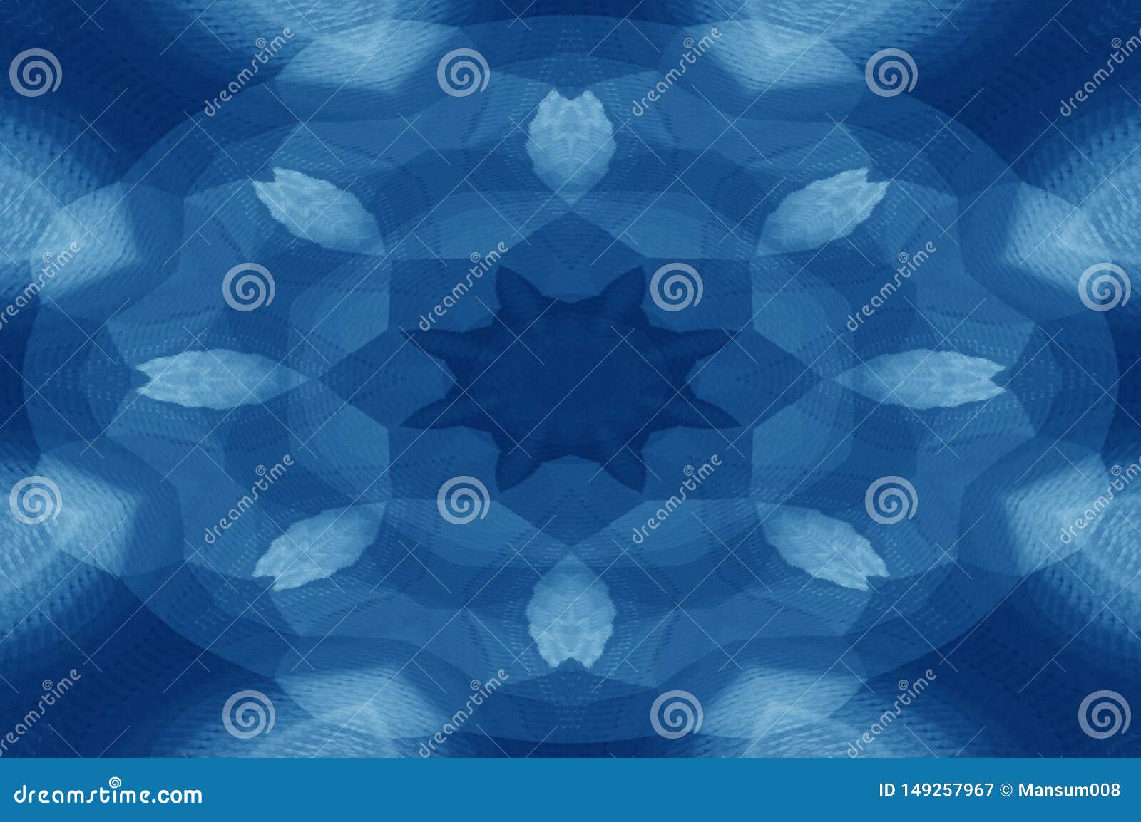 Blue Color Pattern Background Stock Illustration - Illustration of ...
