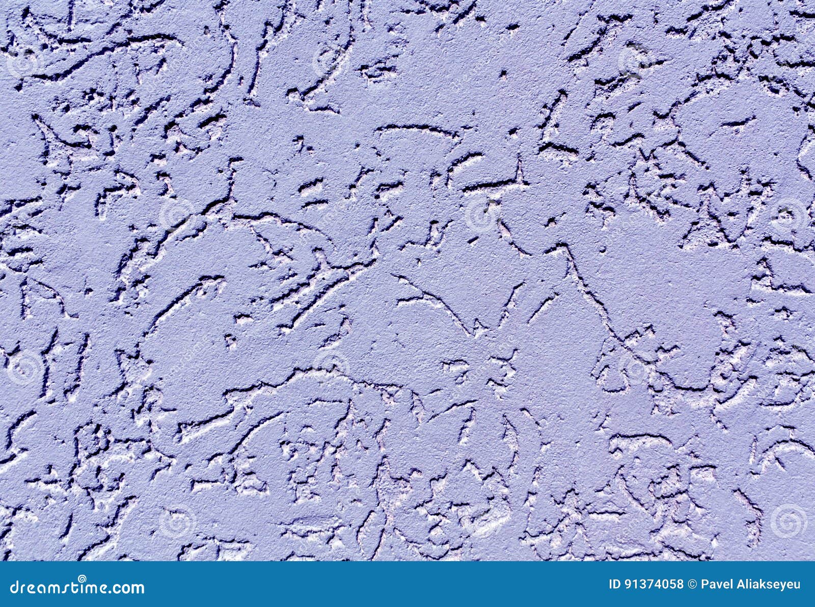 Blue Color Plaster Wall Patten. Stock Photo - Image of abstract, grunge ...