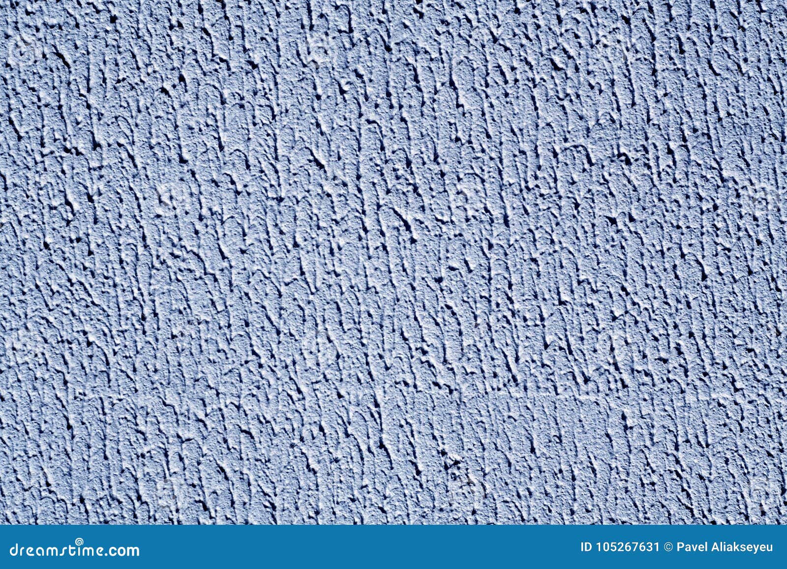 Blue Color Plaster Wall Texture. Stock Image - Image of exterior ...
