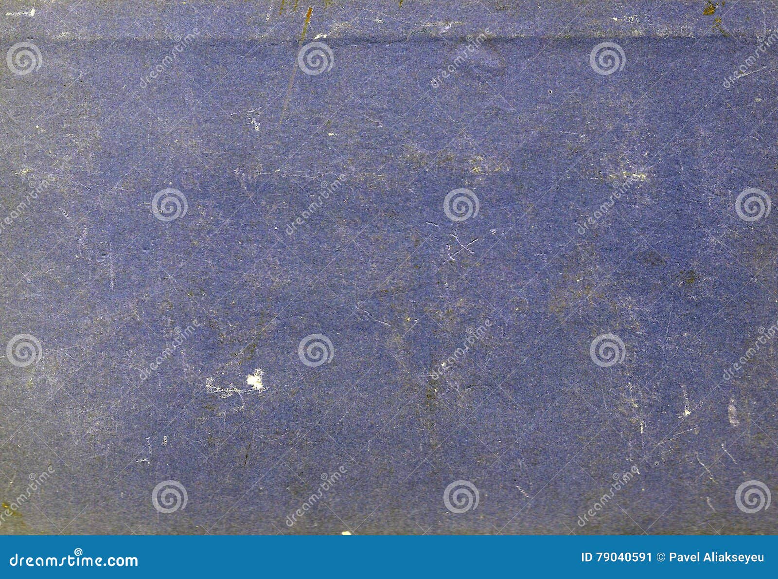 Blue Color Scratched Paper Texture. Stock Image - Image of isolated ...