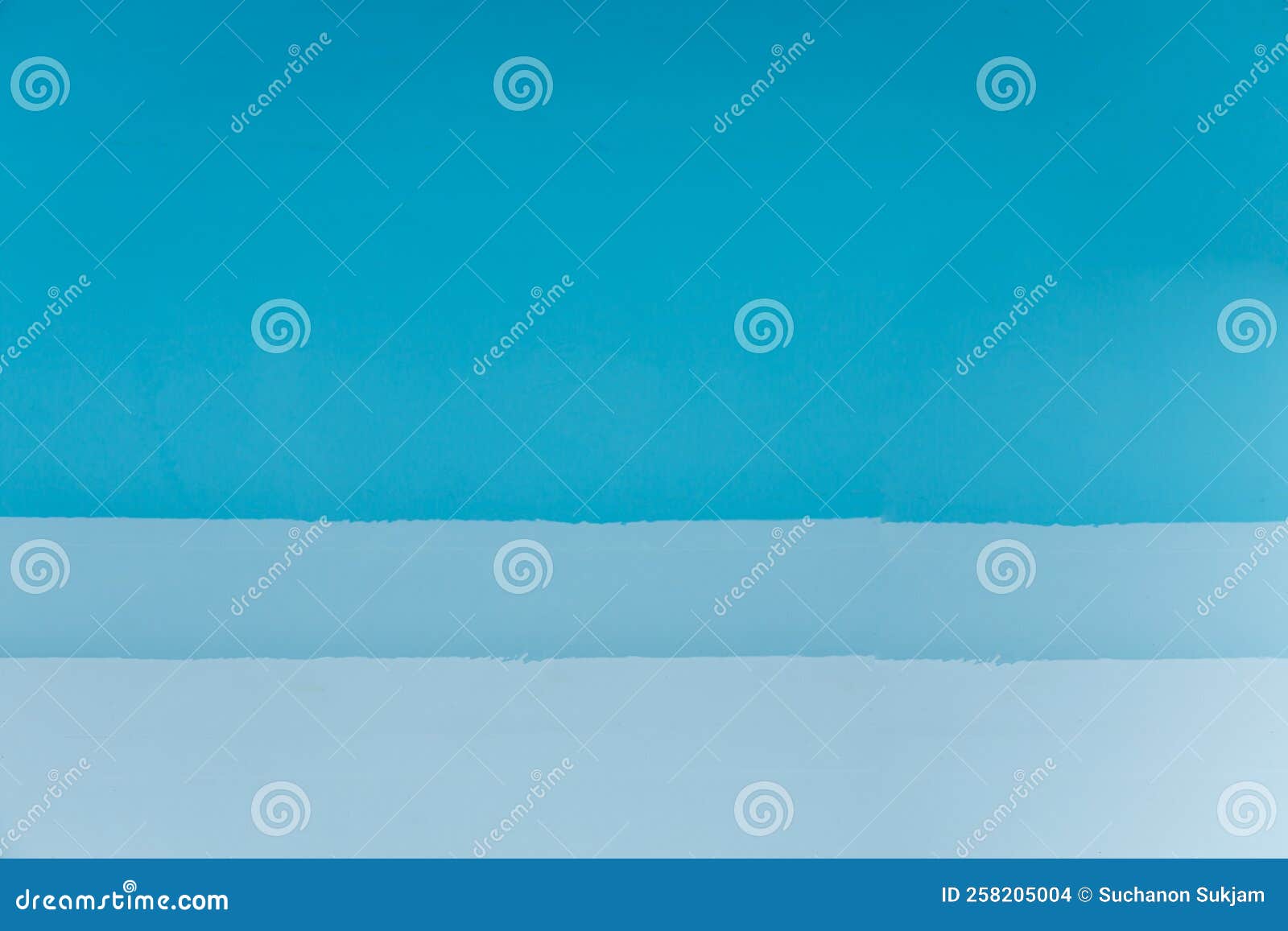 Blue Color Three Shade Wall Stock Photo - Image of blank, design: 258205004