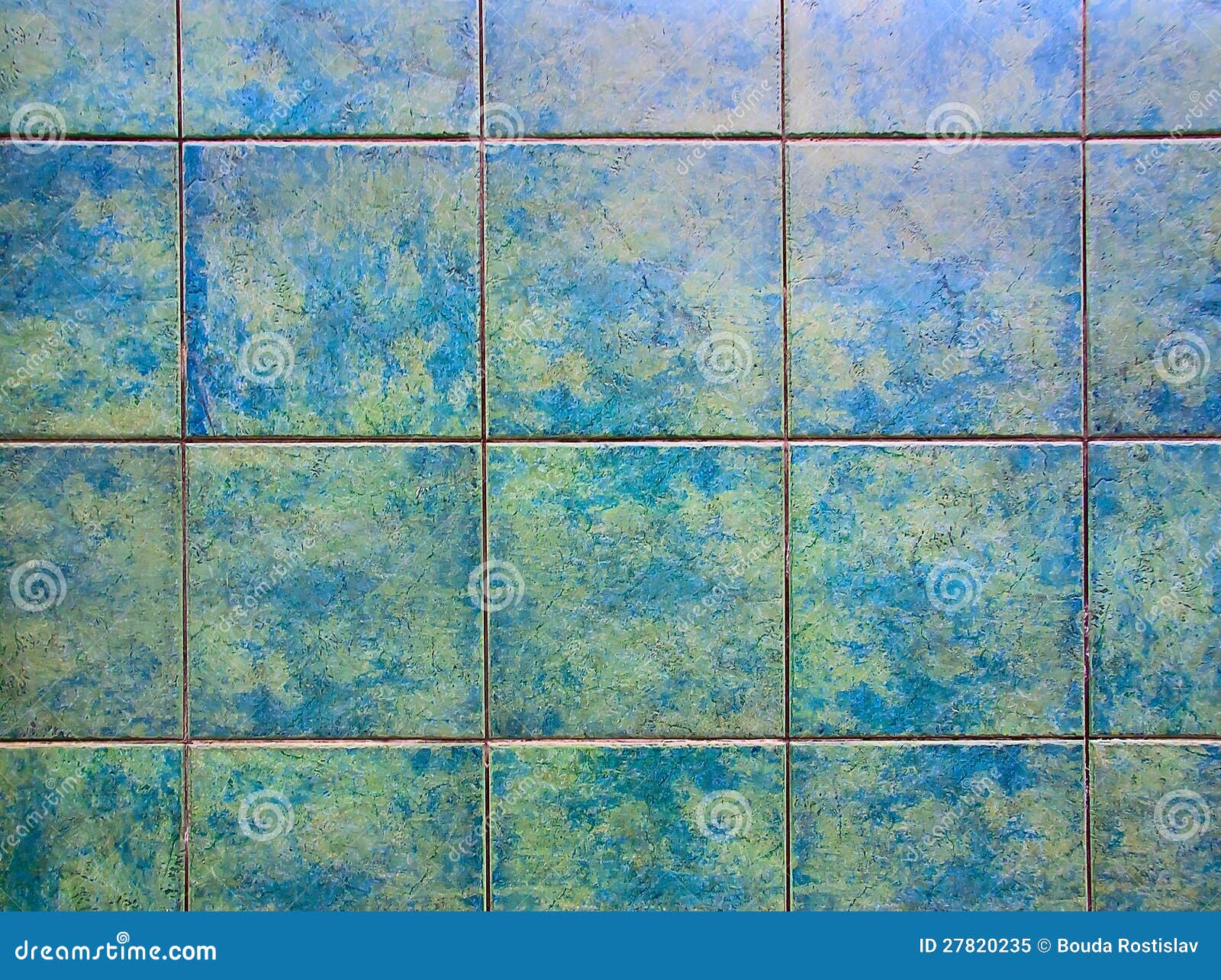 Blue color tiles stock image. Image of decorating, grid - 27820235