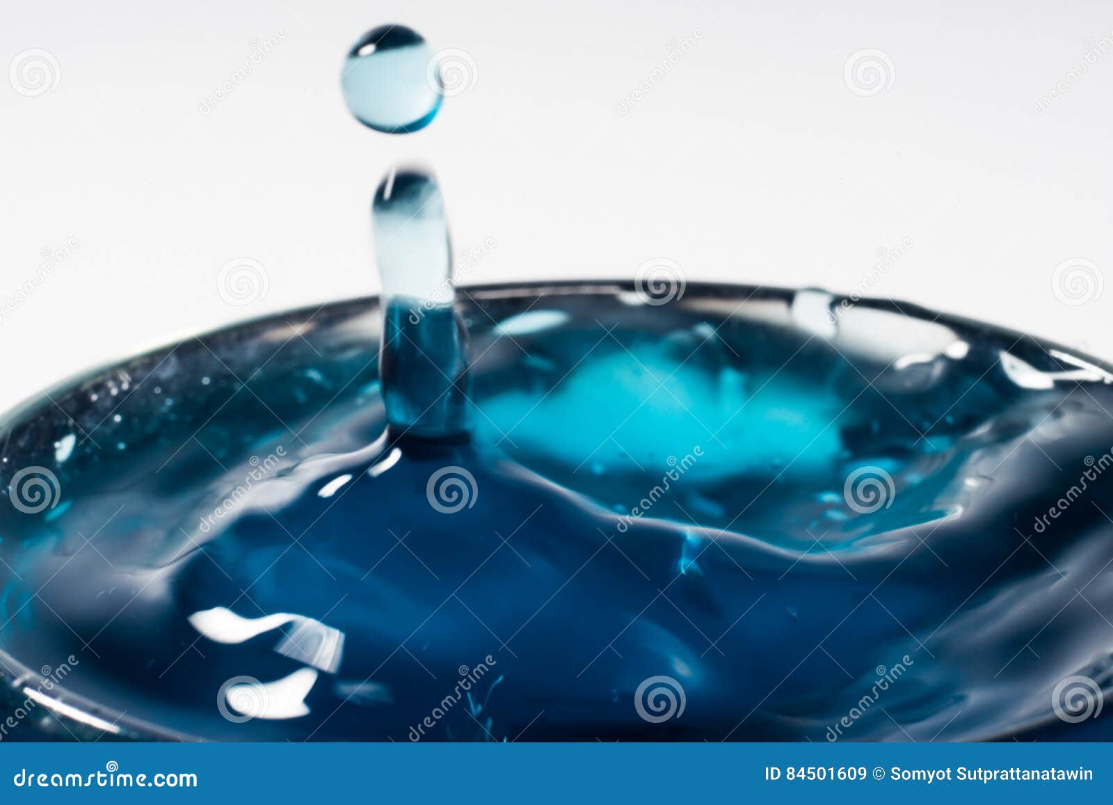 Blue color water drop stock image. Image of blue, color - 84501609
