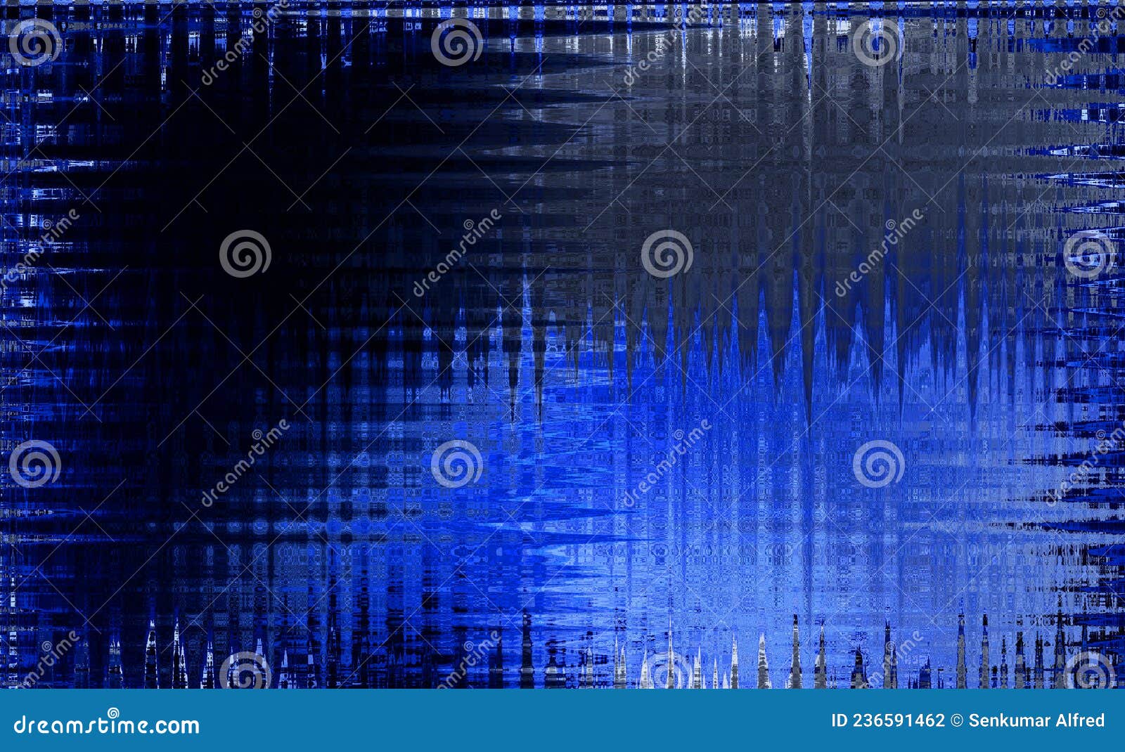 Blue Color Water Effect Backdrop or Background Illustration Design ...