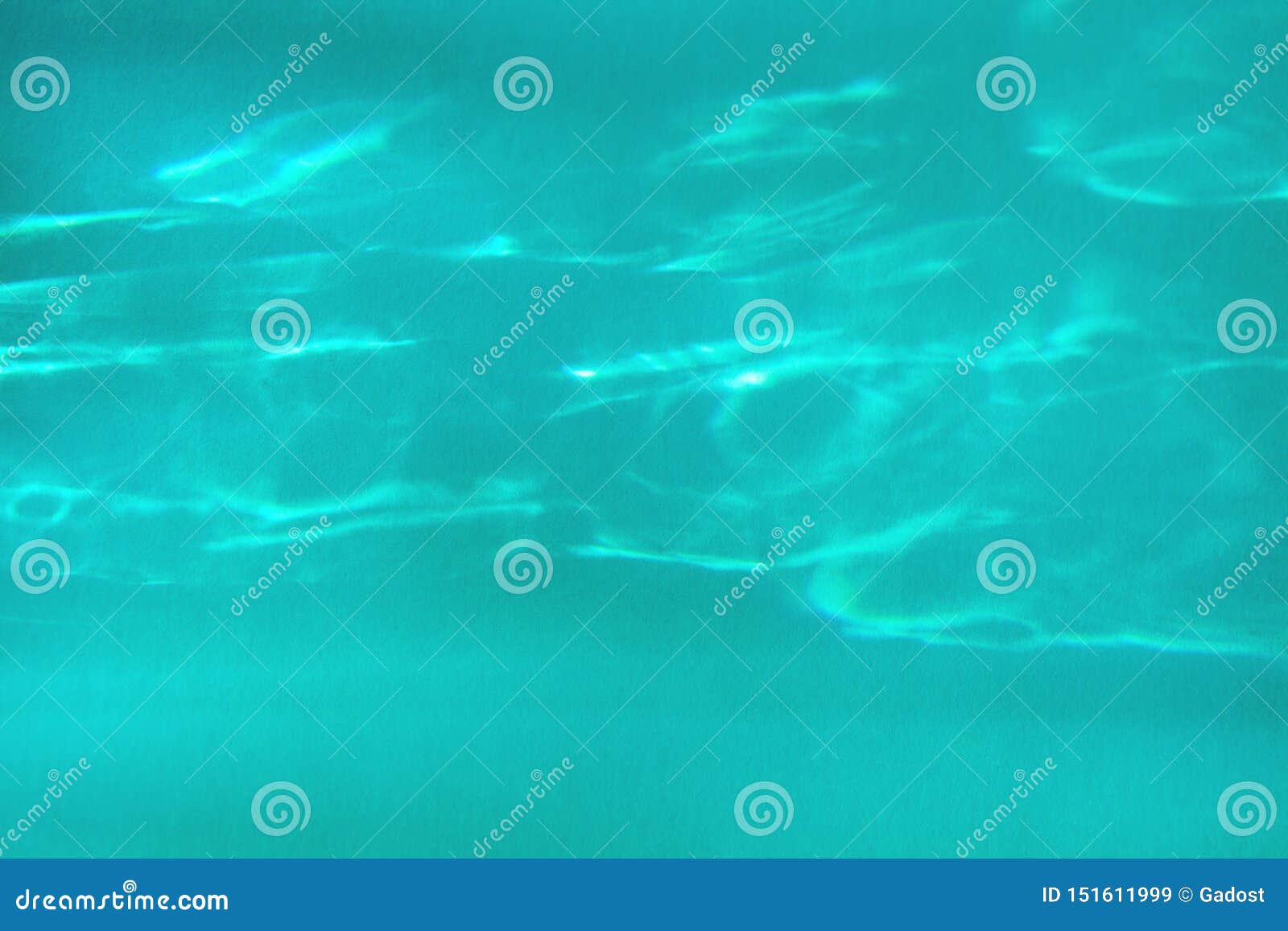 Blue Colored Abstract Blurred Background with Light and Shadows Caustic ...