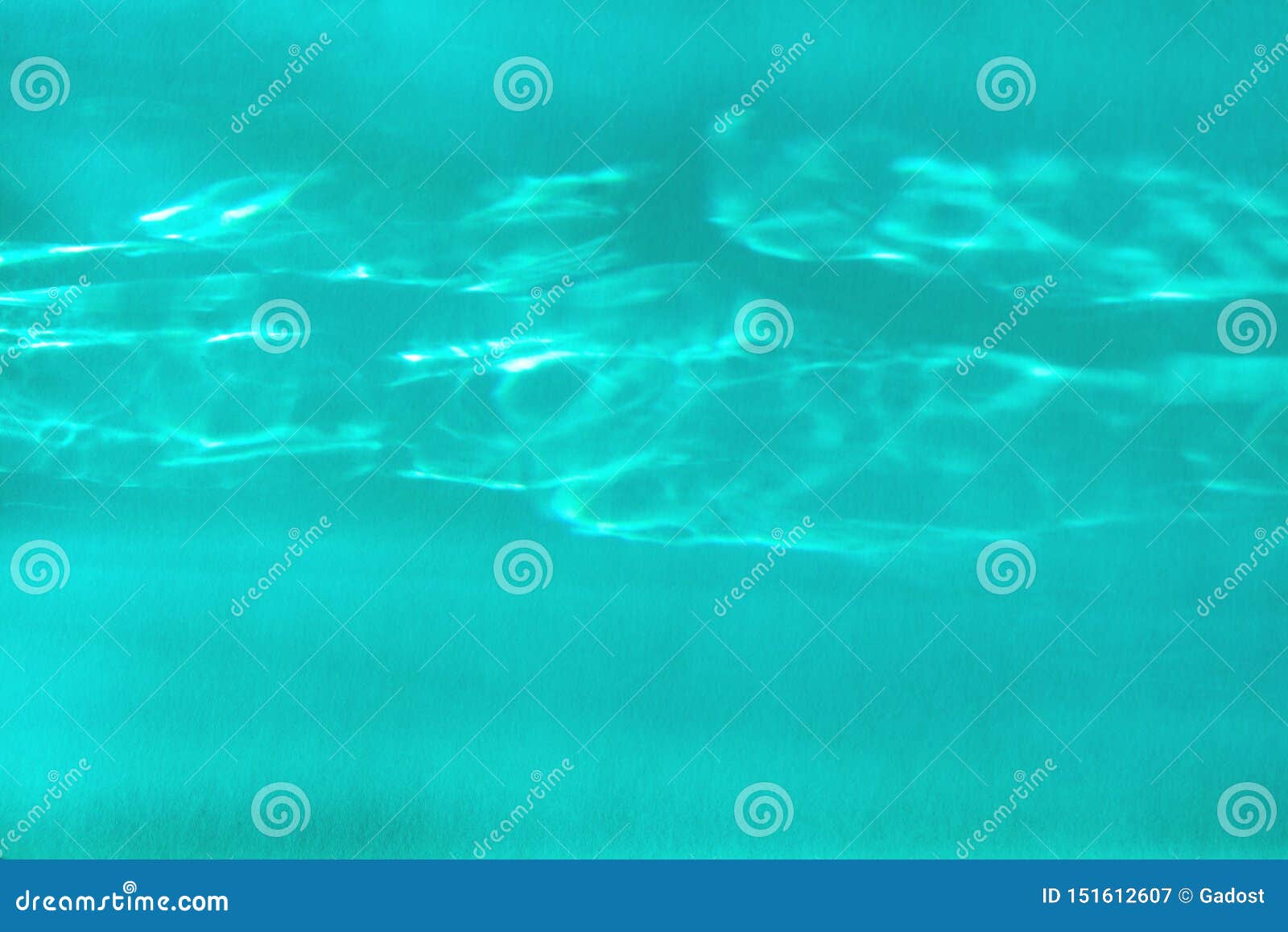 Blue Colored Abstract Background with Light and Shadows Caustic Effect ...