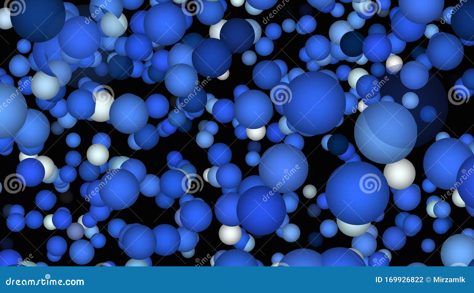 Animated Colorful Bubbles Background