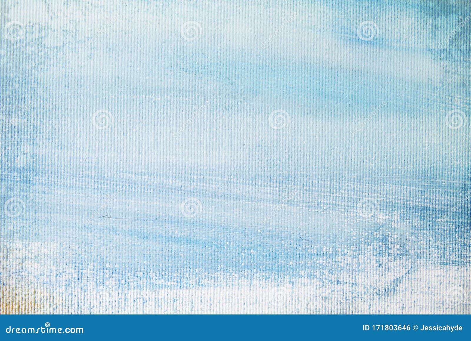 Blue Colored Canvas Background or Texture Stock Photo - Image of ...