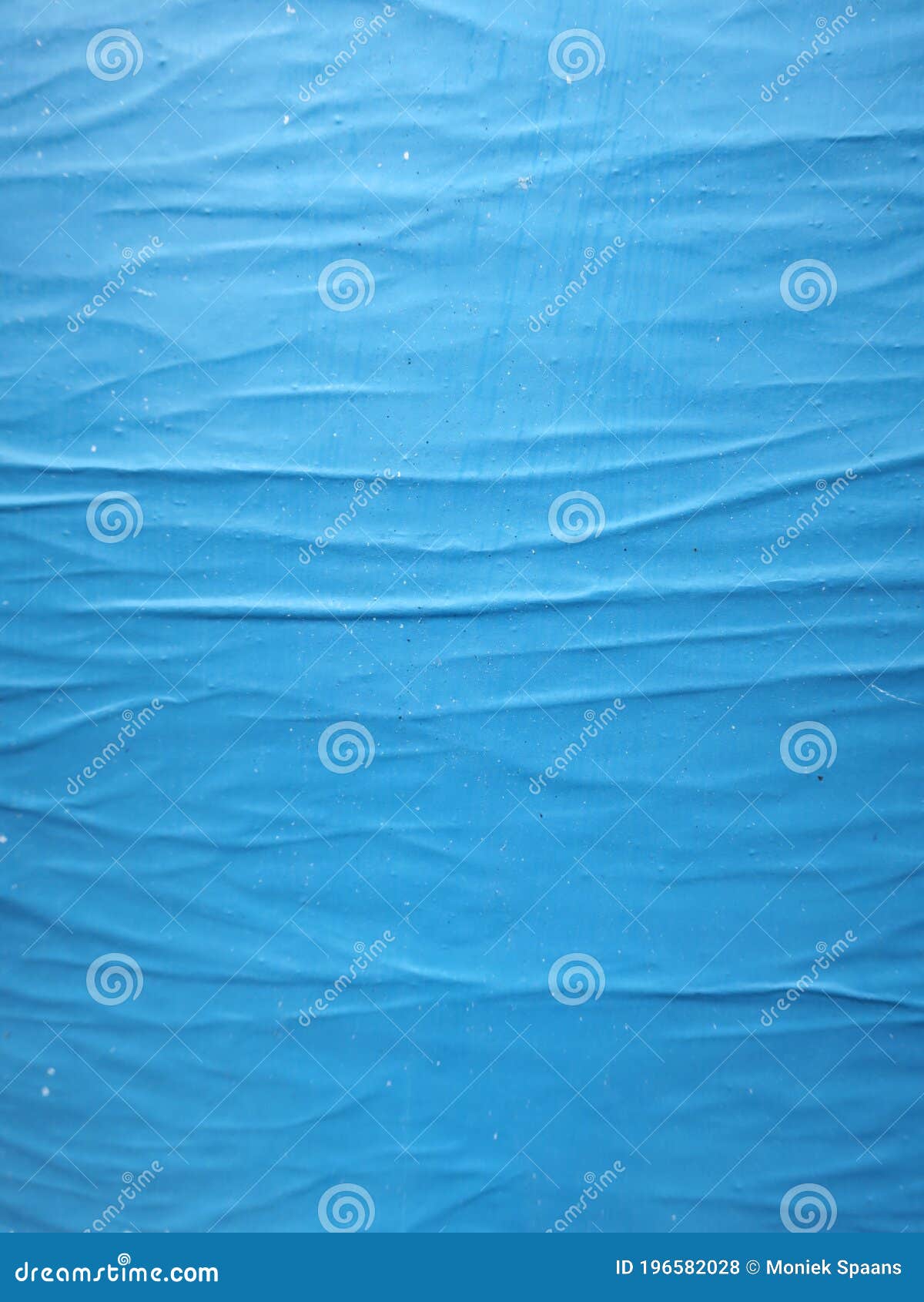 Blue Colored Glued Paper Forming a Pattern of Waves Stock Photo - Image ...