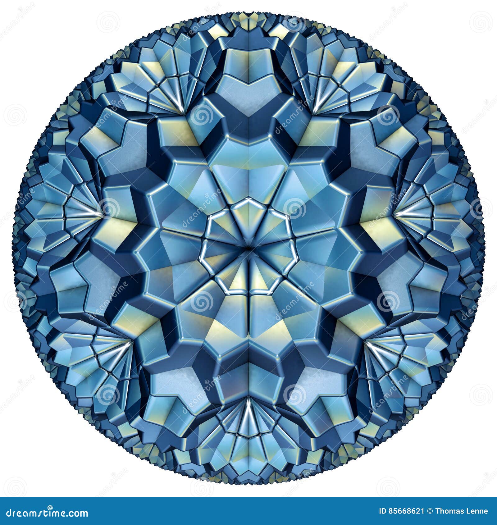 Blue Colored Hyperbolic Tessellation Stock Illustration - Illustration ...