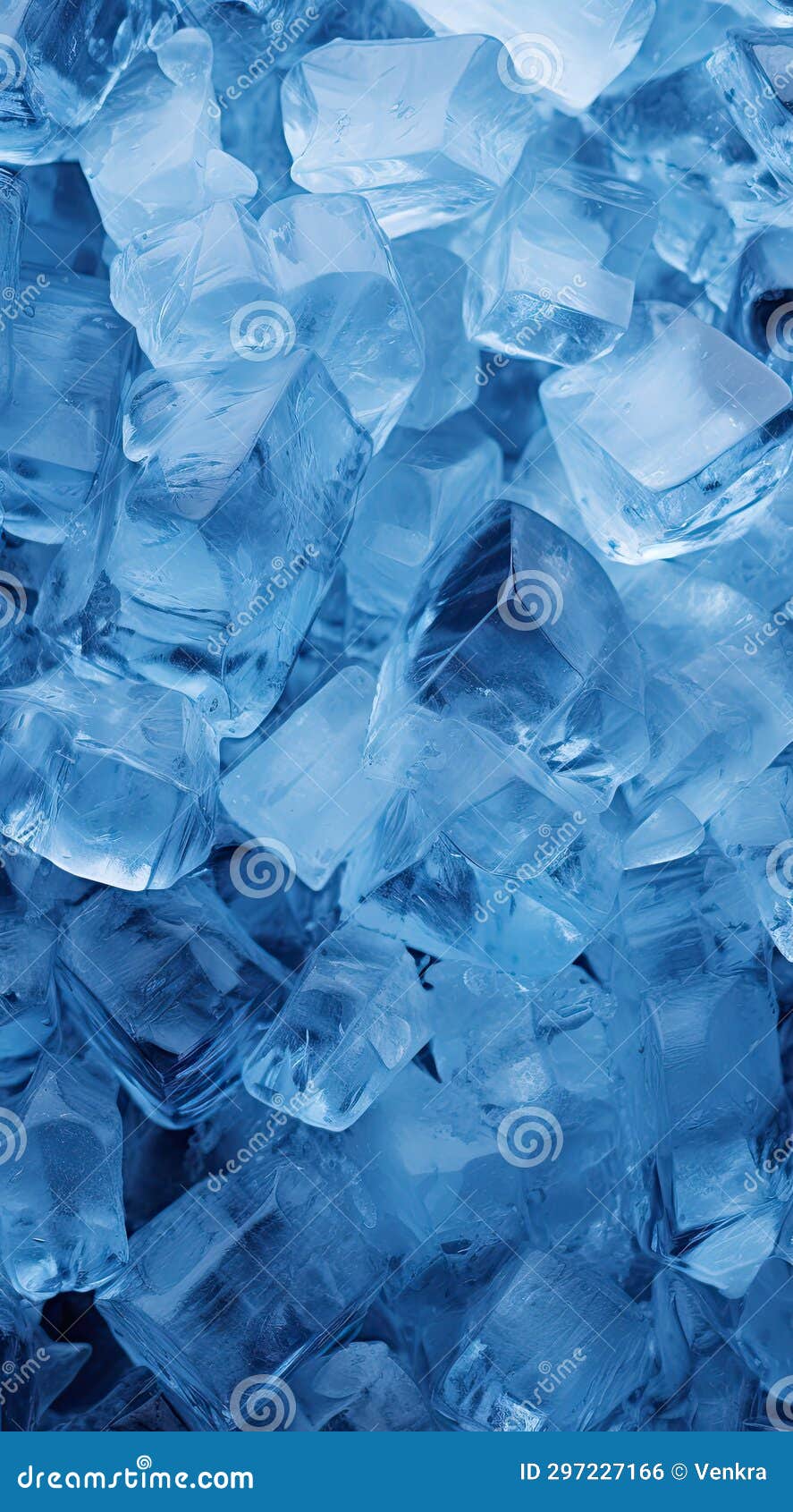 Blue Colored Ice Cubes Background Stock Photo - Image of colored, cubes ...