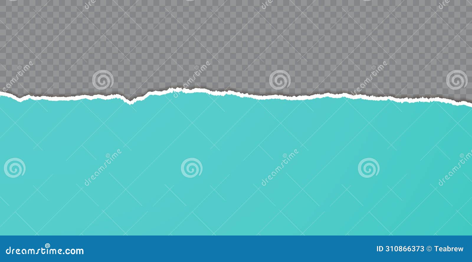 Realistic Empty Torn Paper. Vector Design Template. Stock Vector ...