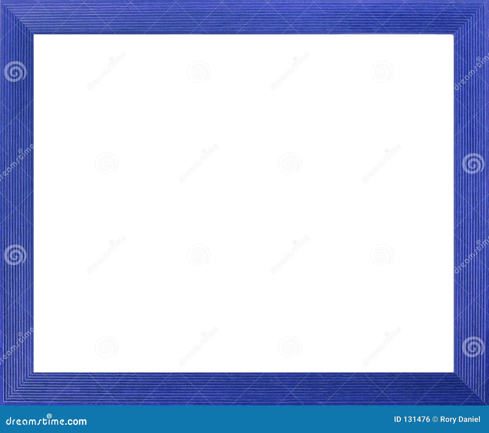 Blue Colored Picture Frame stock illustration. Illustration of ...