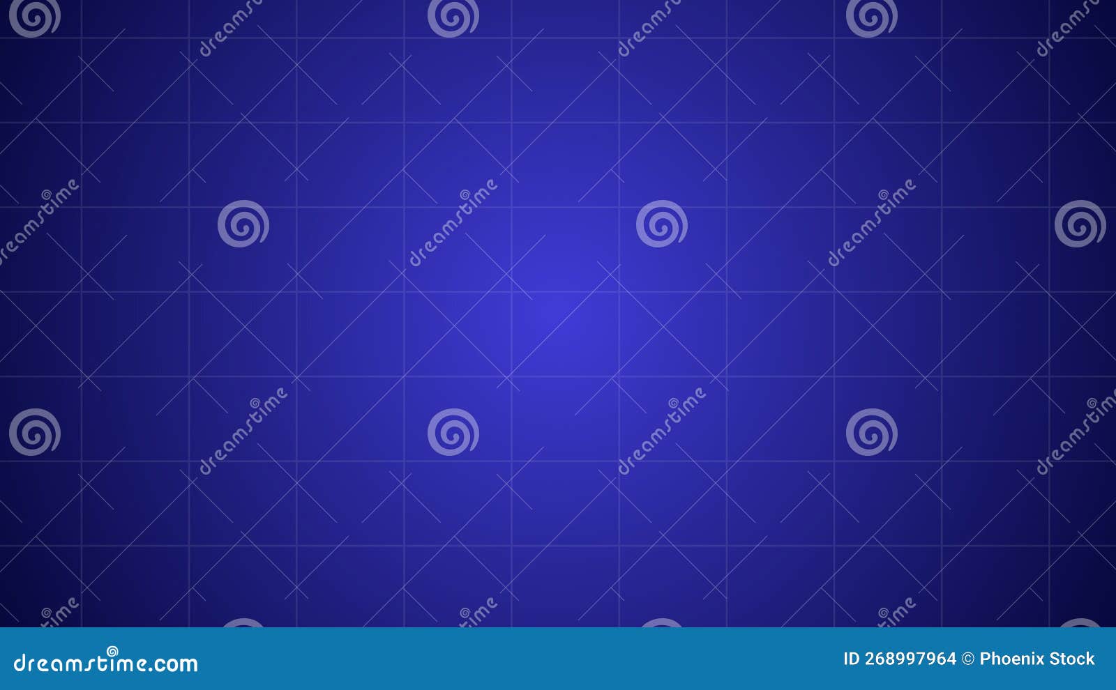 Blue-colored Simple Radial Gradient Background. Stock Illustration ...