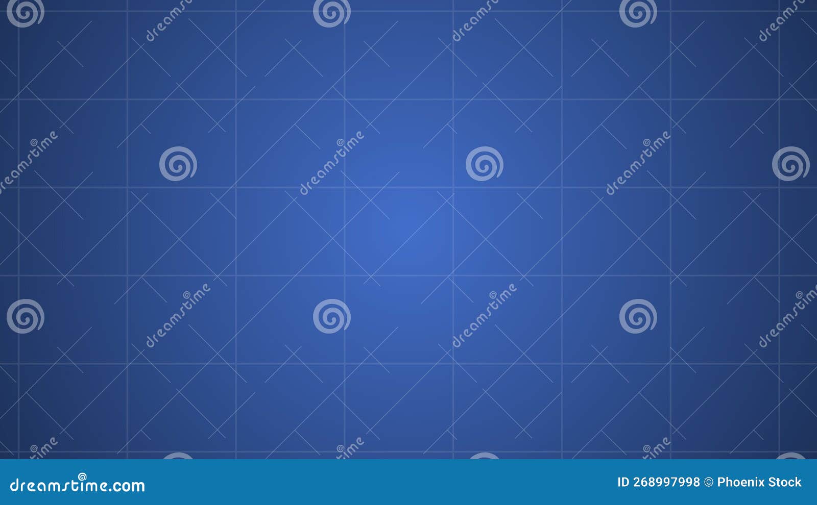 Blue-colored Simple Radial Gradient Background. Stock Illustration ...