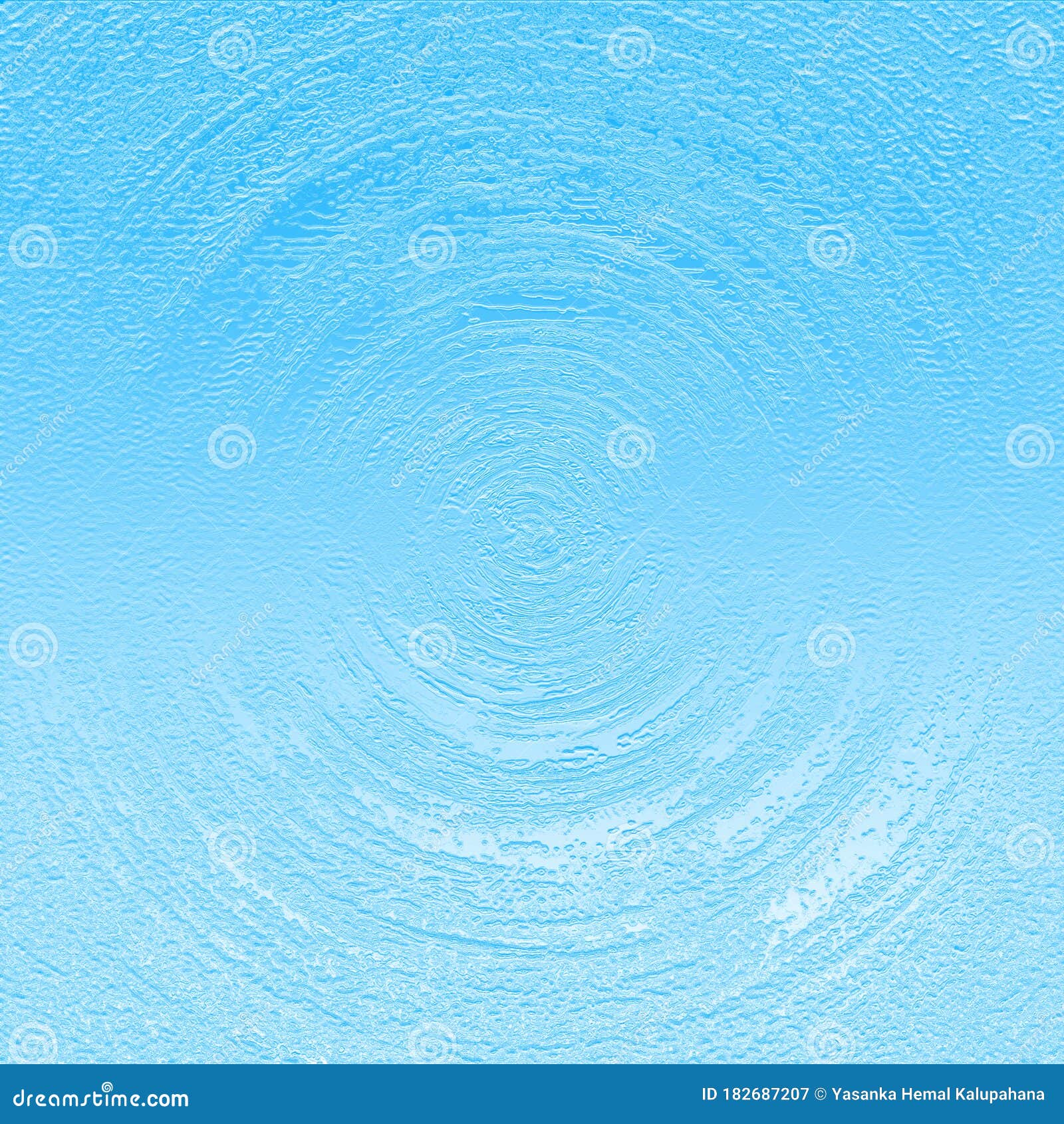 Blue Colored Water Ripples Background Stock Illustration - Illustration ...