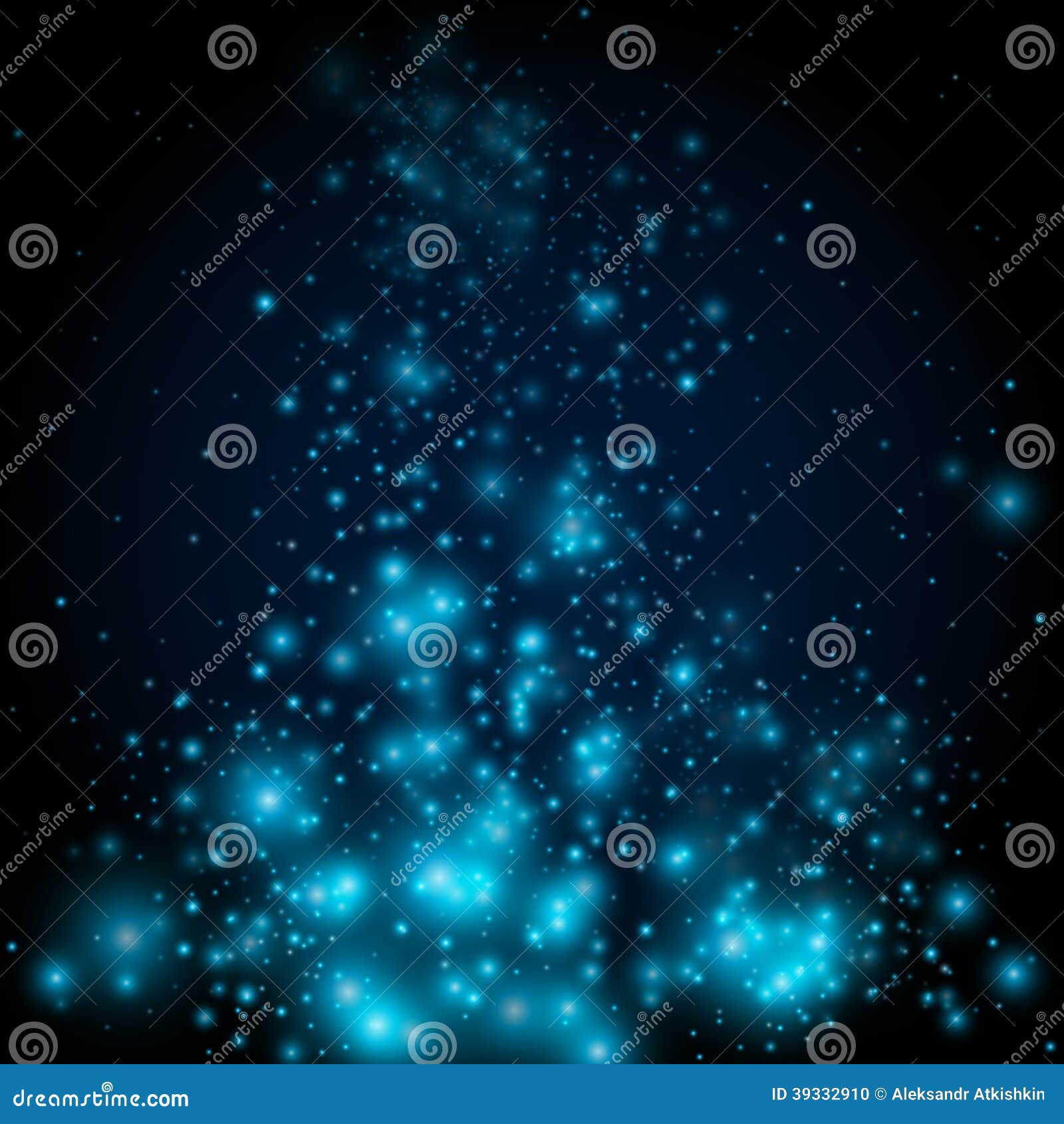 Blue colour bokeh stock illustration. Illustration of blue - 39332910