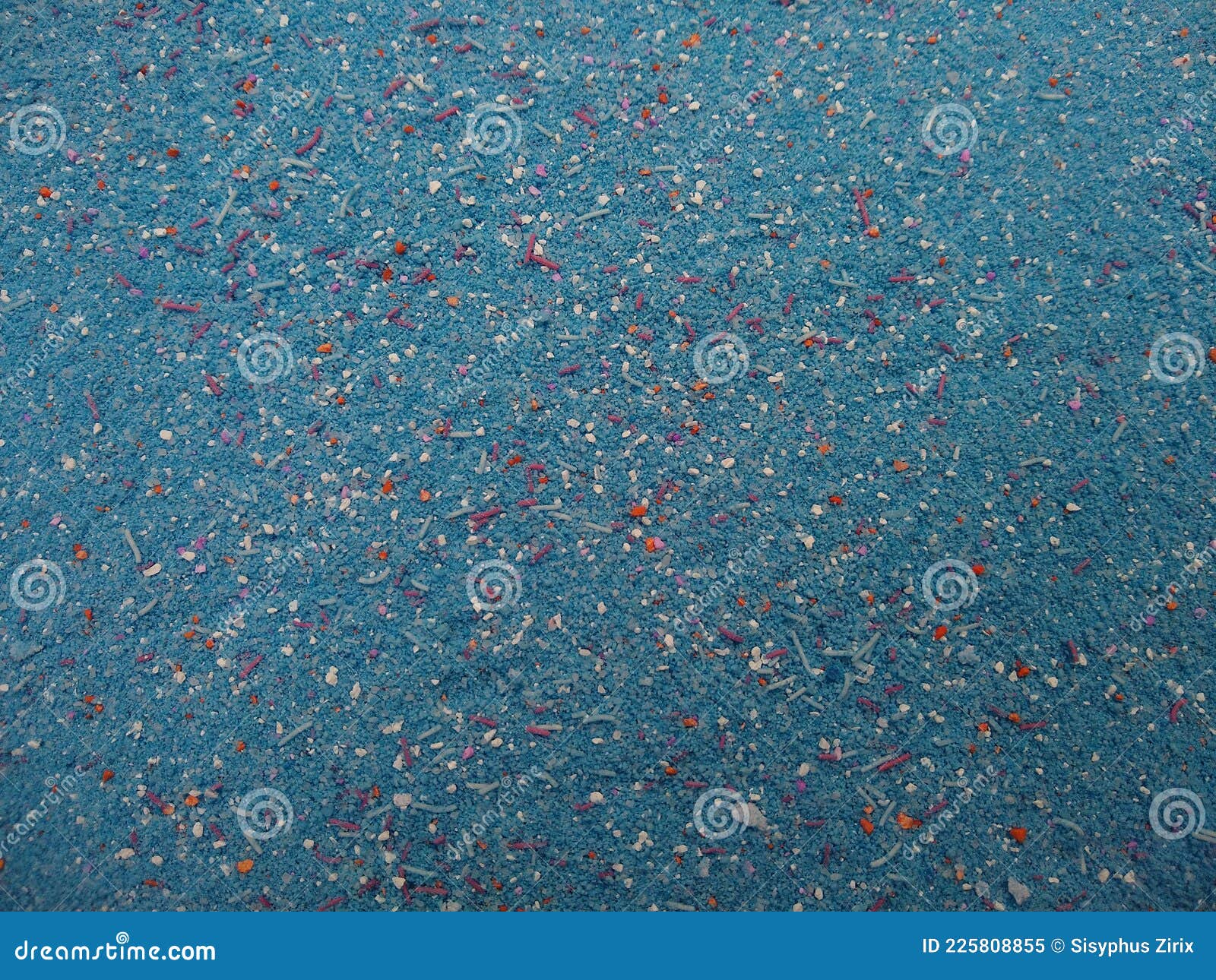 Blue Colour Detergent Powder, Blue Background Stock Image - Image of ...