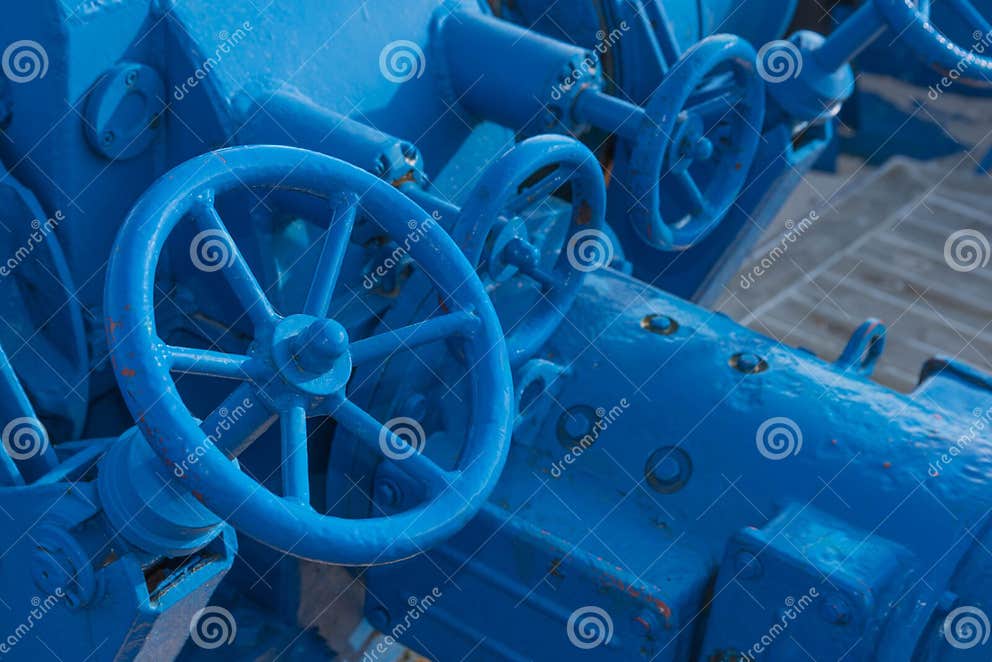 Valves on an Old Ships Board Stock Photo - Image of machine, macro ...