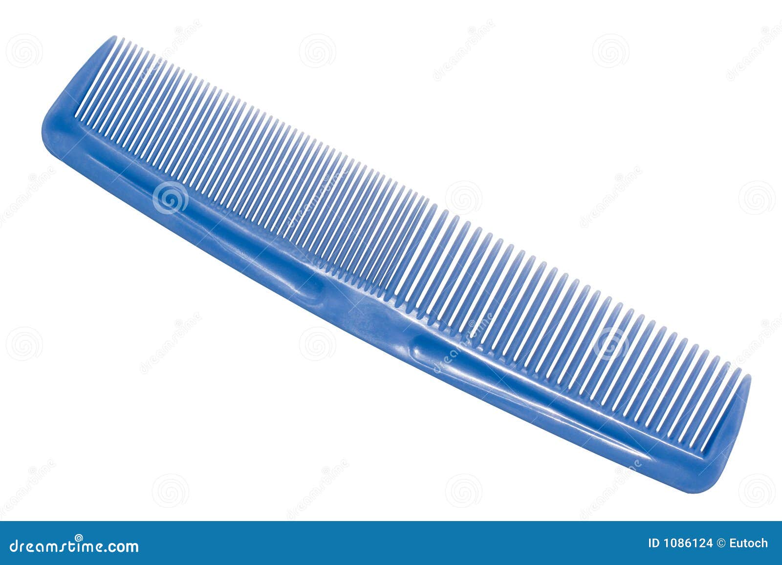 Blue Comb stock photo. Image of white, sanitary, care - 1086124