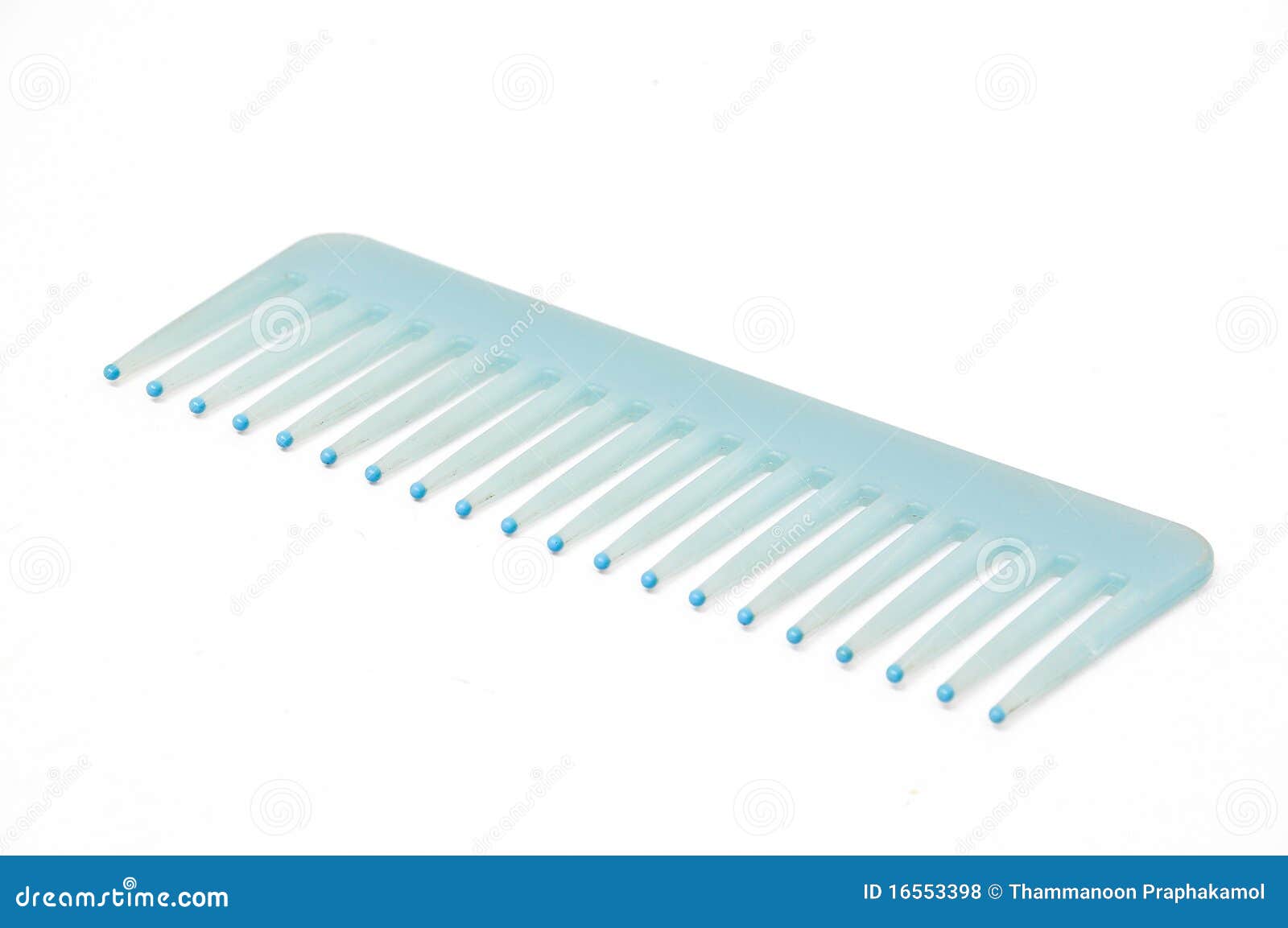 Blue Comb on White Background Stock Photo - Image of blue, haircut ...