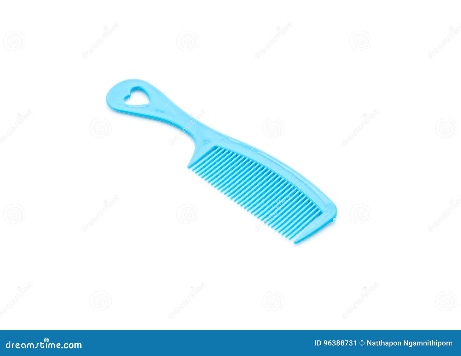 Blue comb on white stock image. Image of texture, blue - 96388731