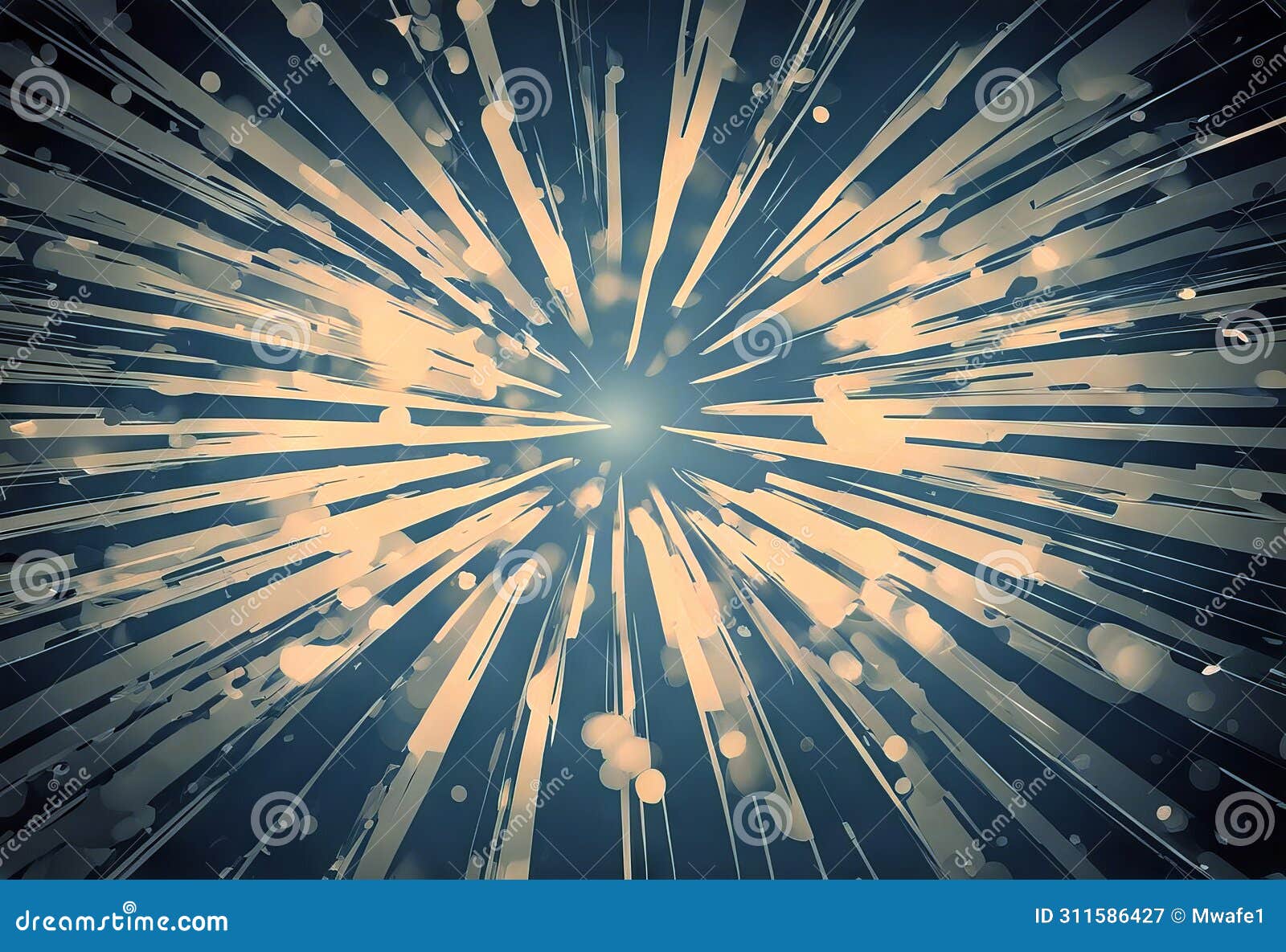 Blue Comic Beam Background Stock IllustrationBackgrounds Blue ...