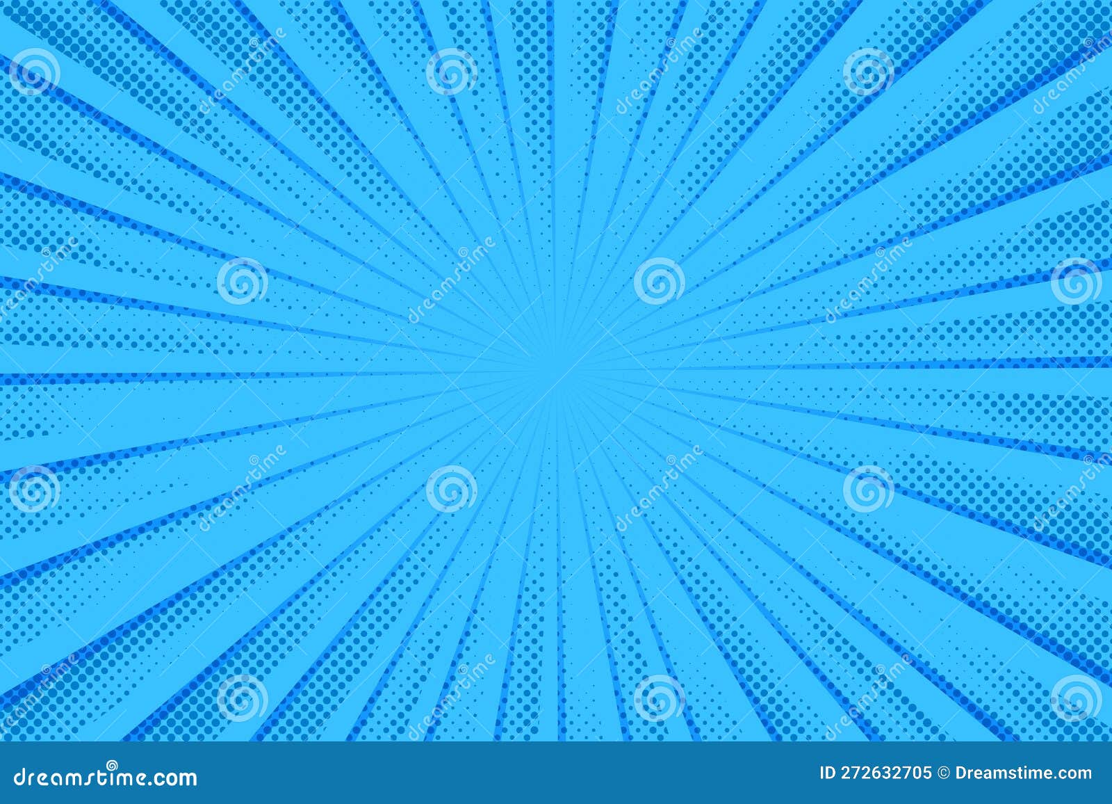 Pop Art Blue Comics Book Cartoon Magazine Cover Vector Illustration ...