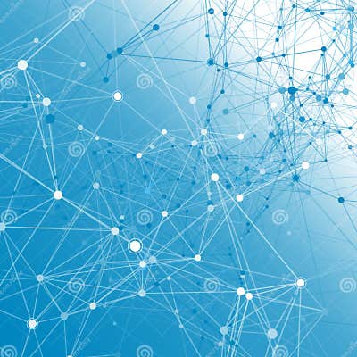 Blue Communication Background. Stock Vector - Illustration of ...