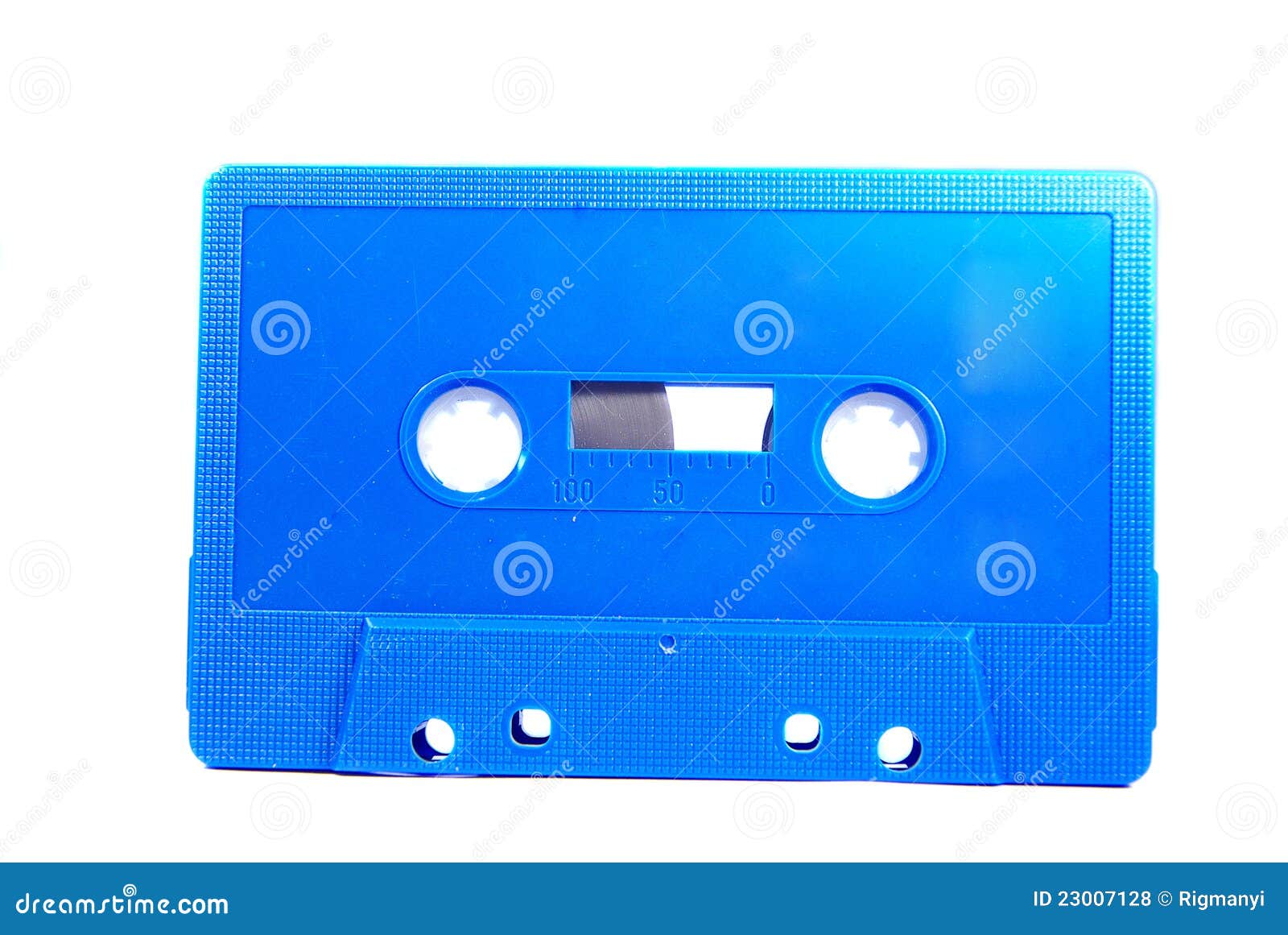 Blue Compact Cassette Isolated Stock Photo - Image of isolated, compact ...