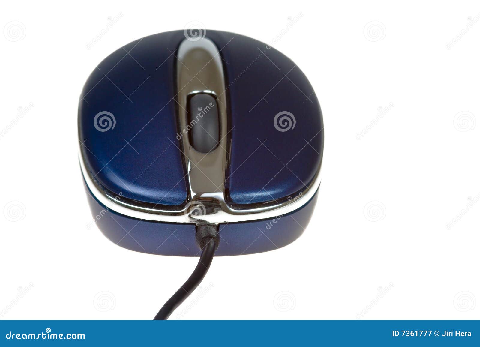 Blue computer mouse stock image. Image of blue, close - 7361777