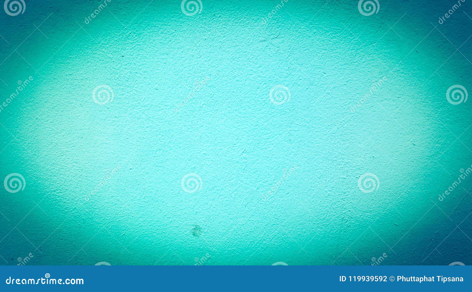 Blue Concrete Background, Oval Gradient, on the Wall Surface of the ...