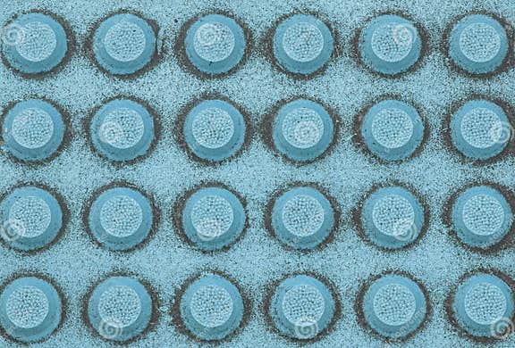 Blue Concrete with Raised Circles Pattern Texture Stock Photo - Image ...