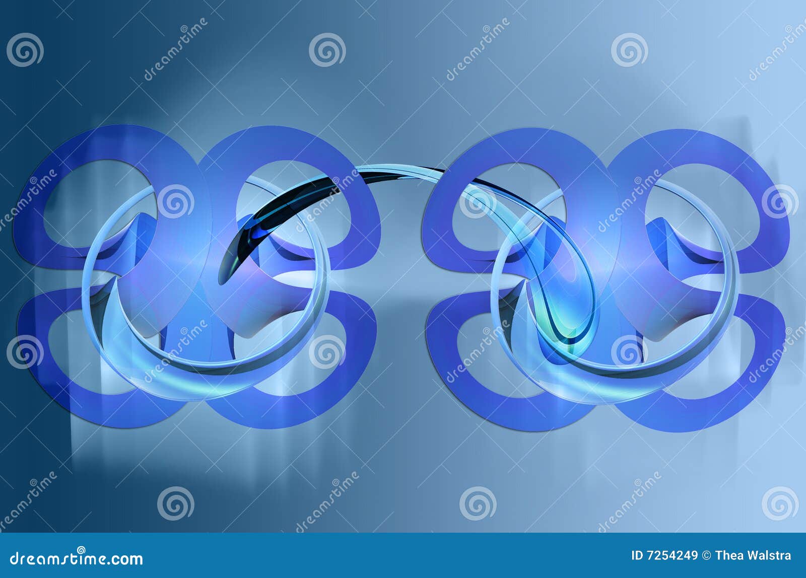 Blue connections stock illustration. Illustration of connect - 7254249