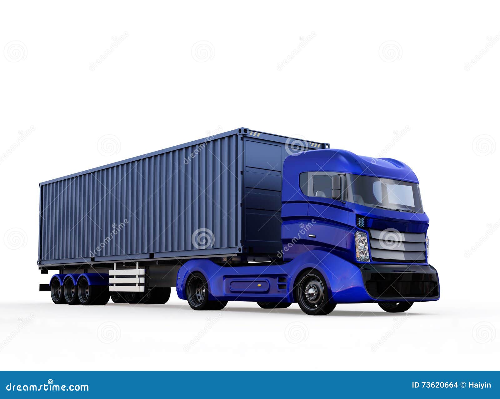 Container Truck Icon Cartoon Vector. Tipper Unload | CartoonDealer.com ...