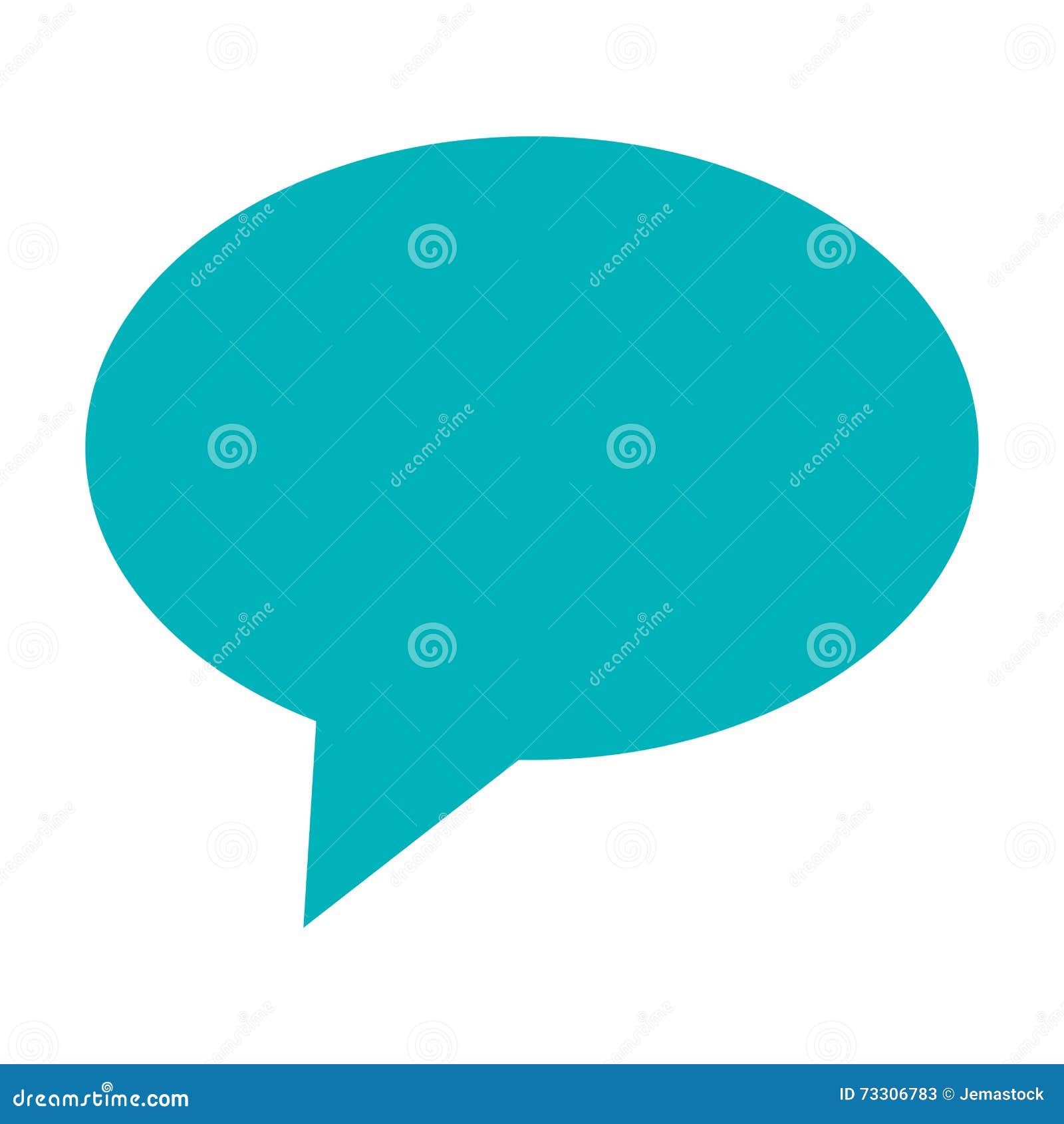 Blue conversation bubble stock image. Image of word, expression - 73306783