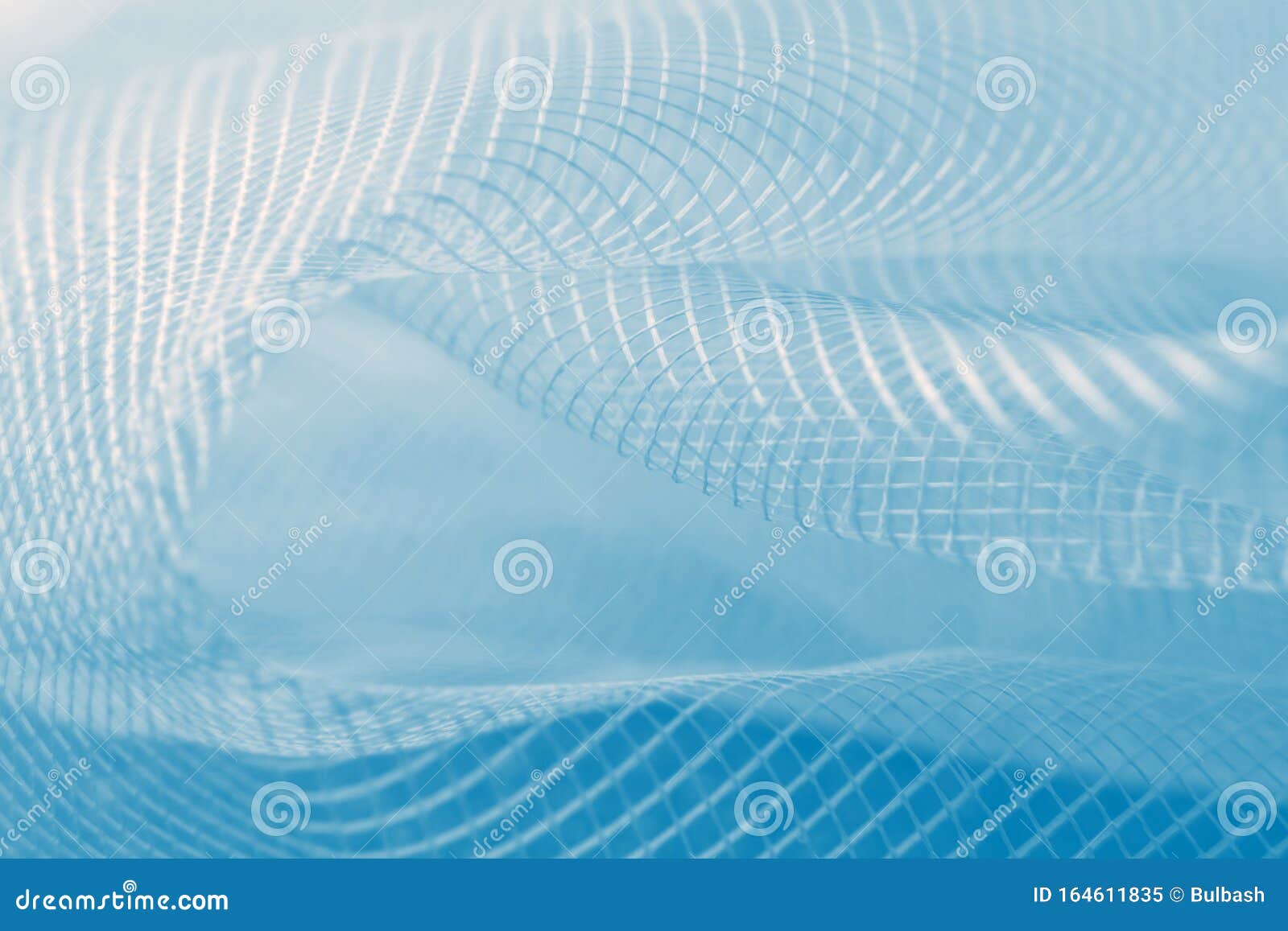 Blue Cool Background, Twisted Mesh Abstraction Stock Image - Image of ...