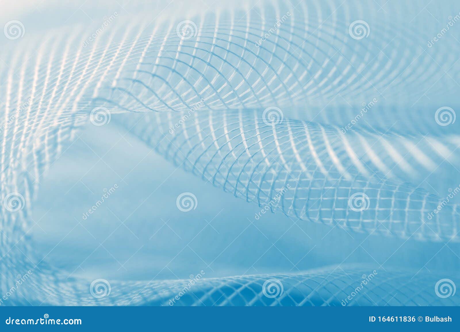 Blue Cool Background, Twisted Mesh Abstraction Stock Photo - Image of ...