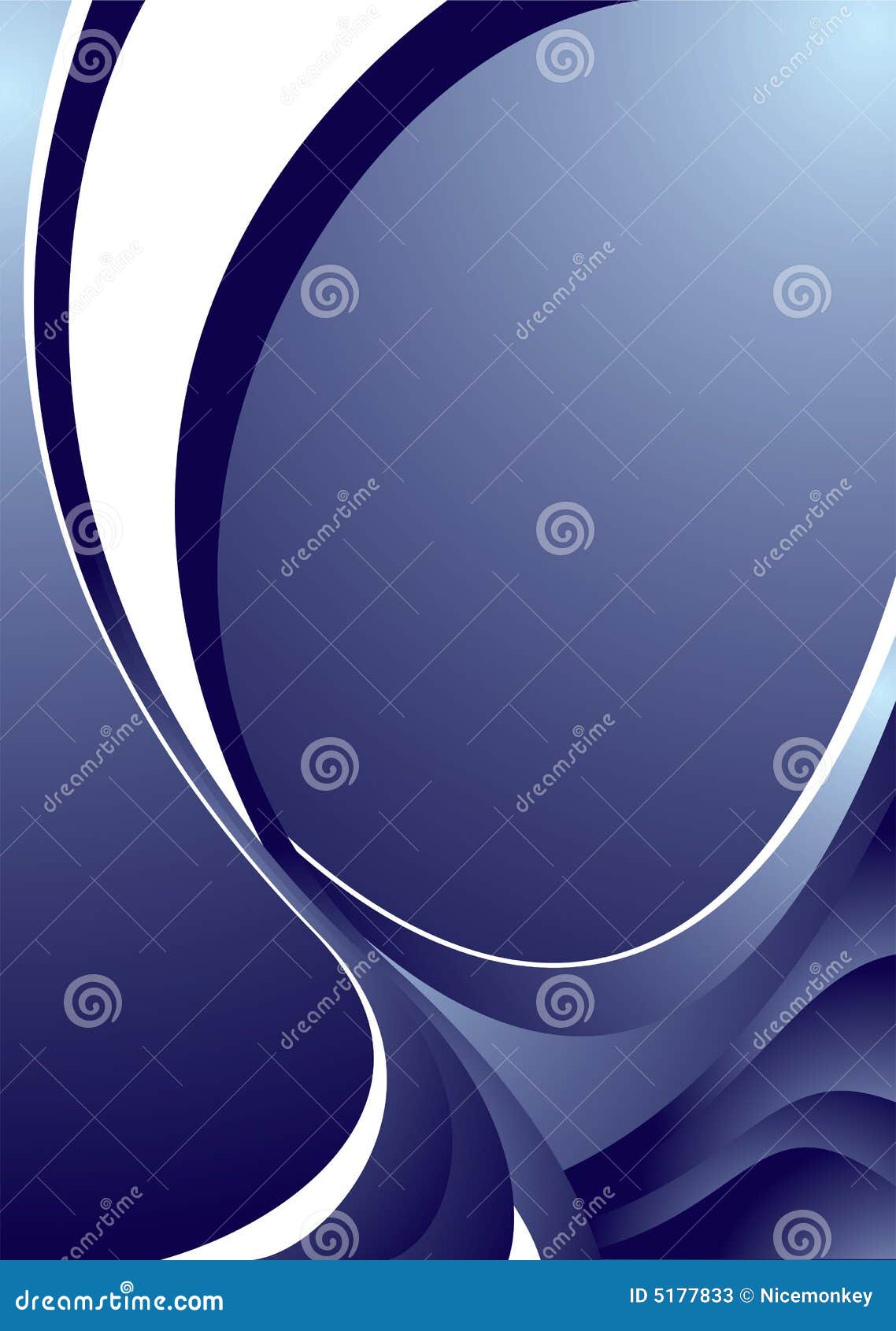 Blue corner bend stock vector. Illustration of composition - 5177833