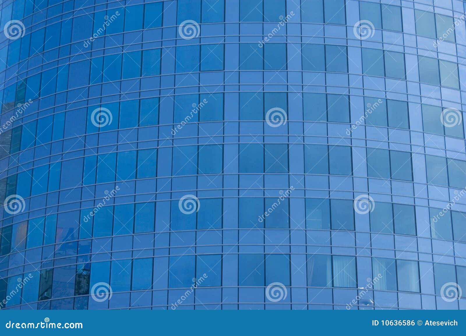 Blue Corporation, Office Building Stock Photo - Image of design ...