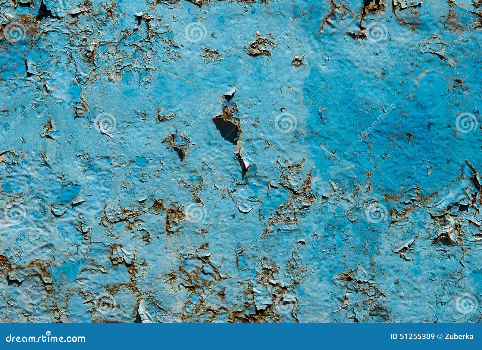 Blue corrosion stock image. Image of corroded, dried - 51255309