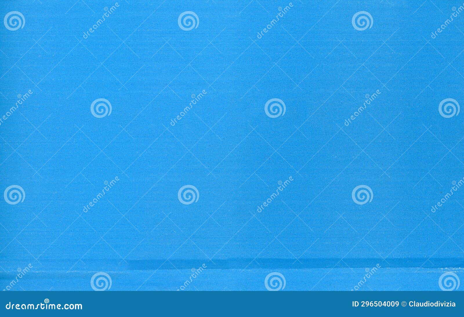 Blue Corrugated Cardboard Texture Background Stock Image - Image of ...