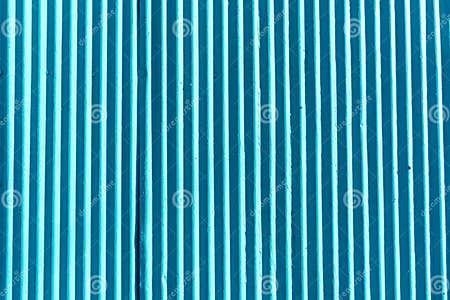 Blue Corrugated Metal Sheet Background Stock Image - Image of ...