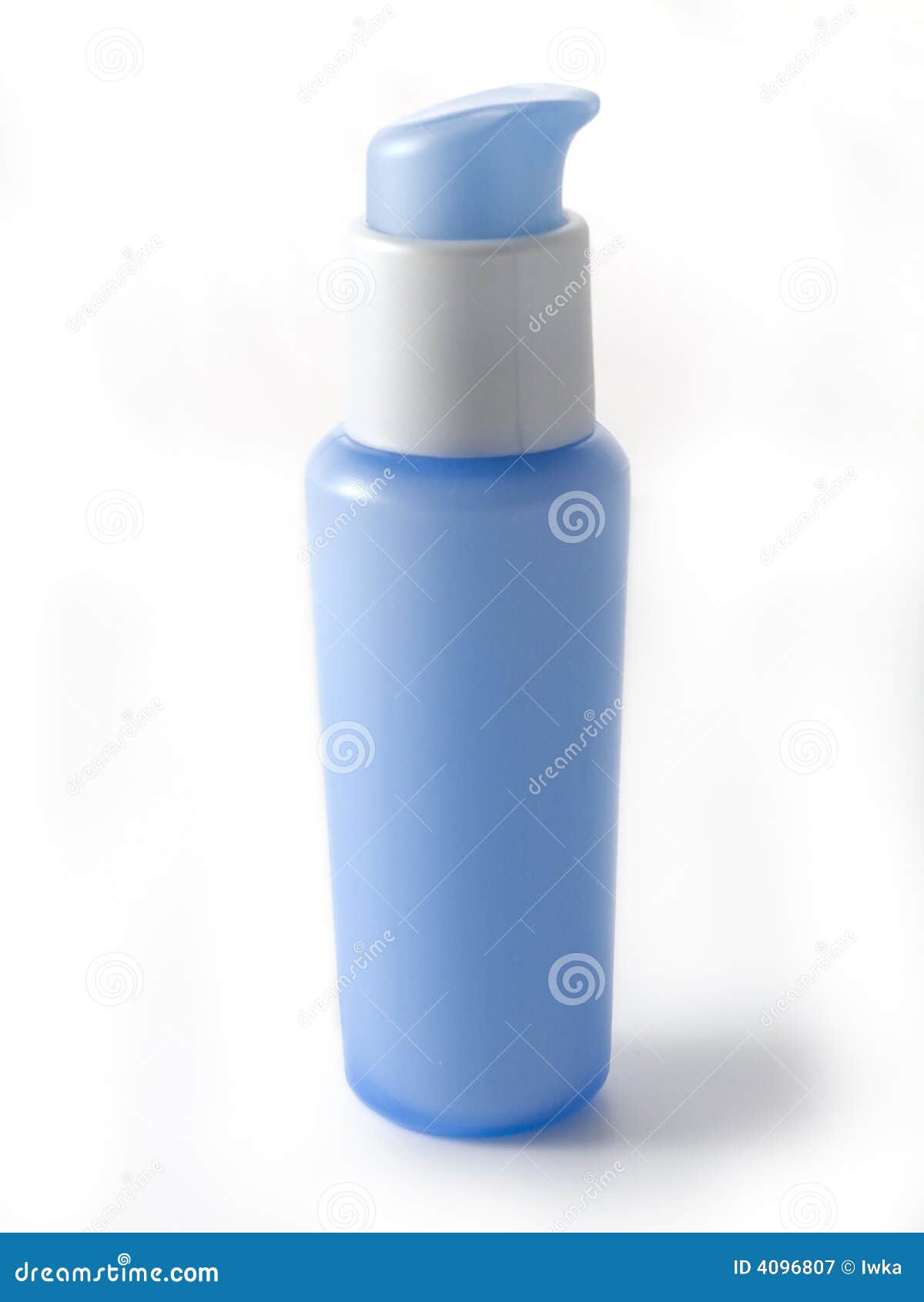 Blue cosmetic stock image. Image of jars, shampoo, bathroom - 4096807