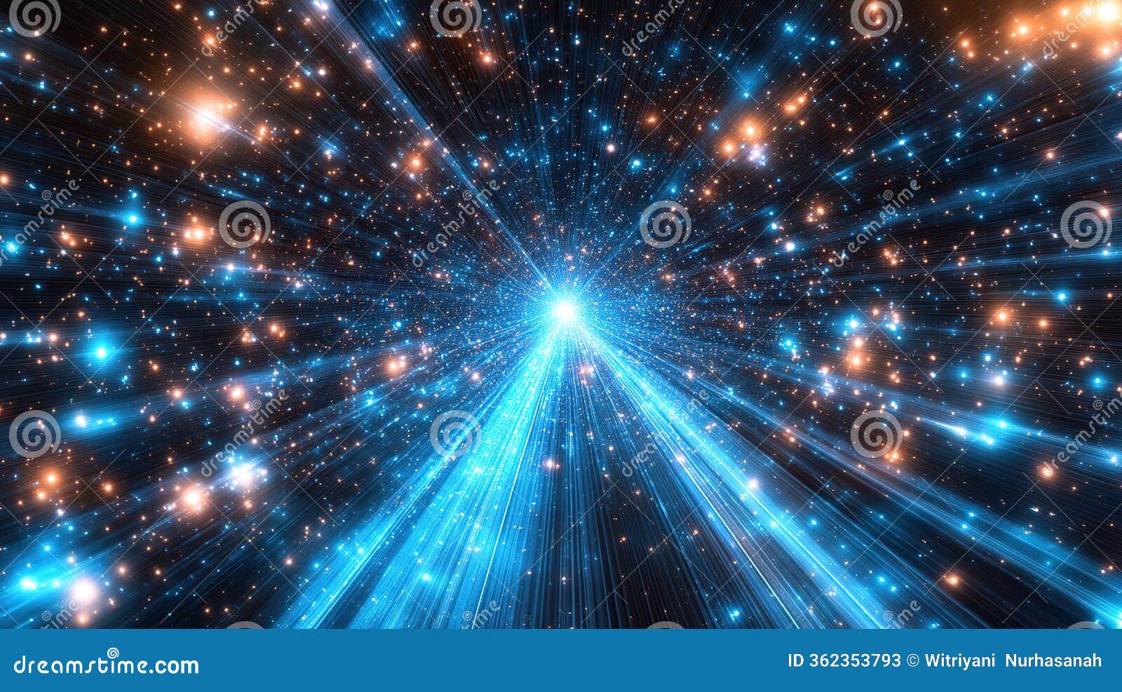 Blue Starfield Royalty-Free Stock Image | CartoonDealer.com #1638568