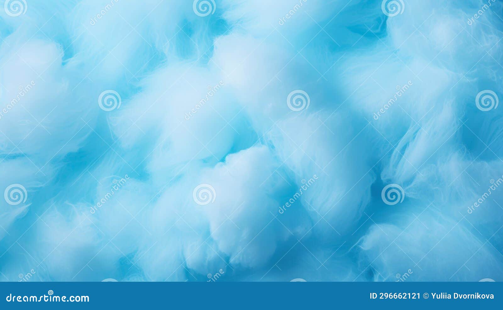 Blue Cotton Candy Background. Candy Floss Texture Stock Image - Image ...