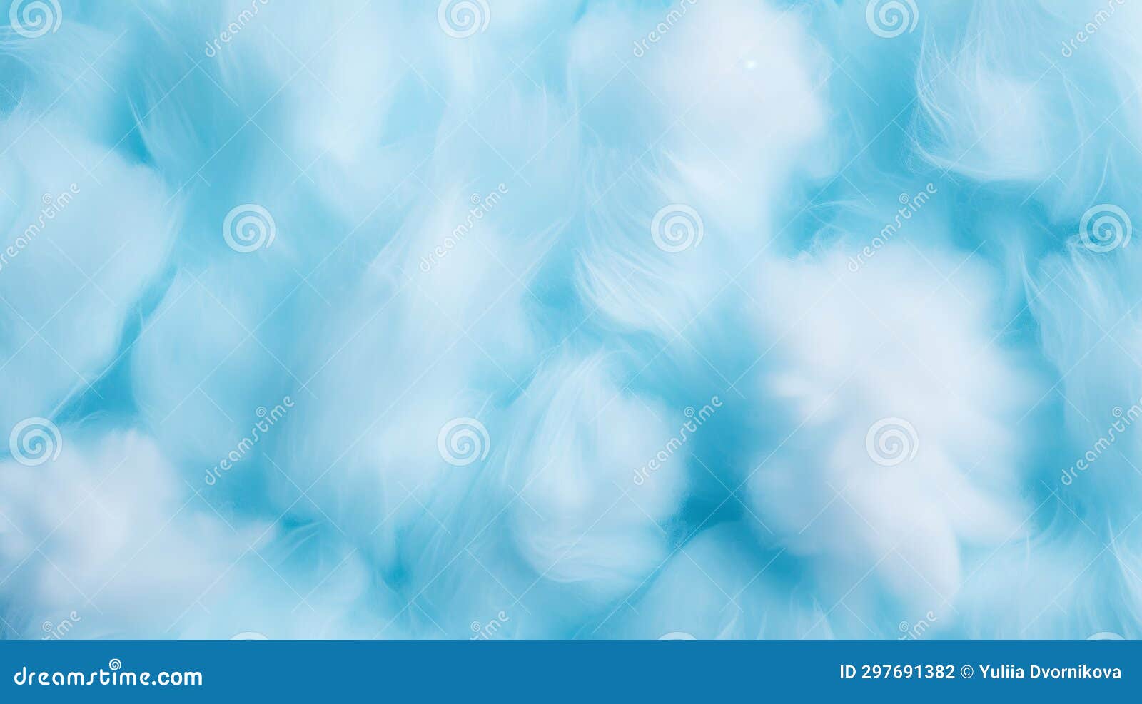 Blue Cotton Candy Background. Candy Floss Texture Stock Photo - Image ...