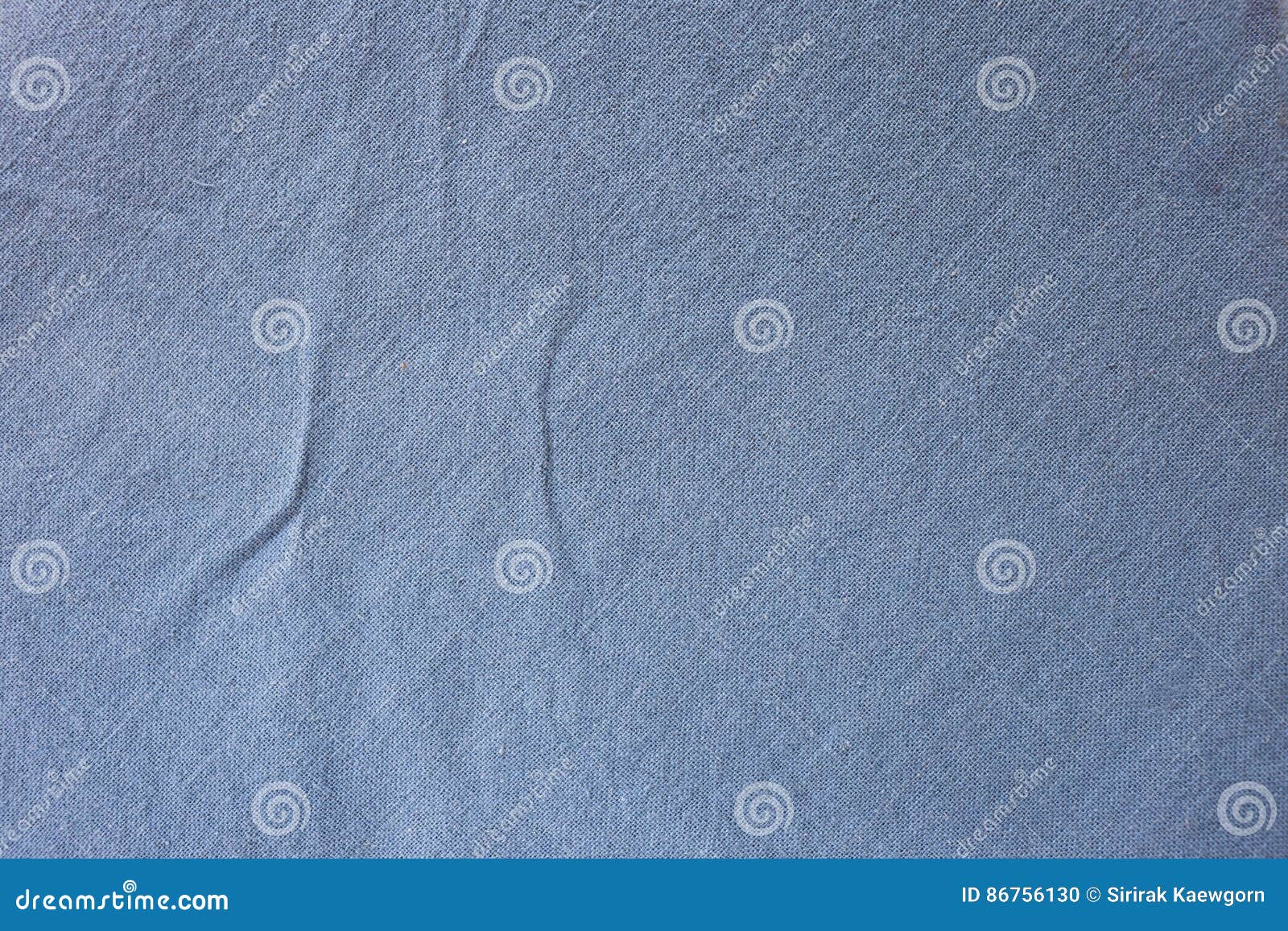 Blue Cotton Fabric Texture Background Stock Photo - Image of backdrop ...