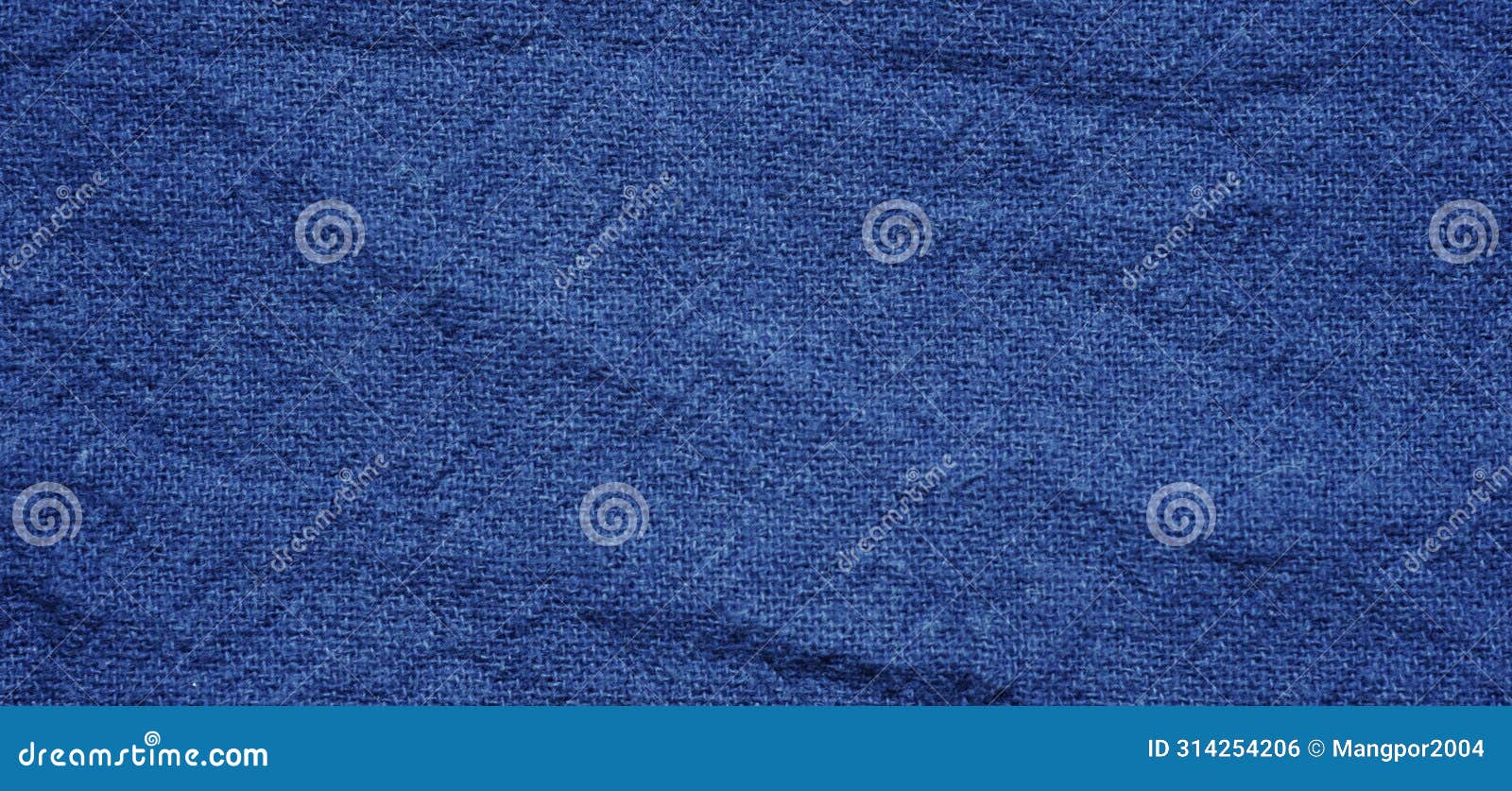 Blue Cotton Fabric Texture Background, Wrinkle Surface Textile ...