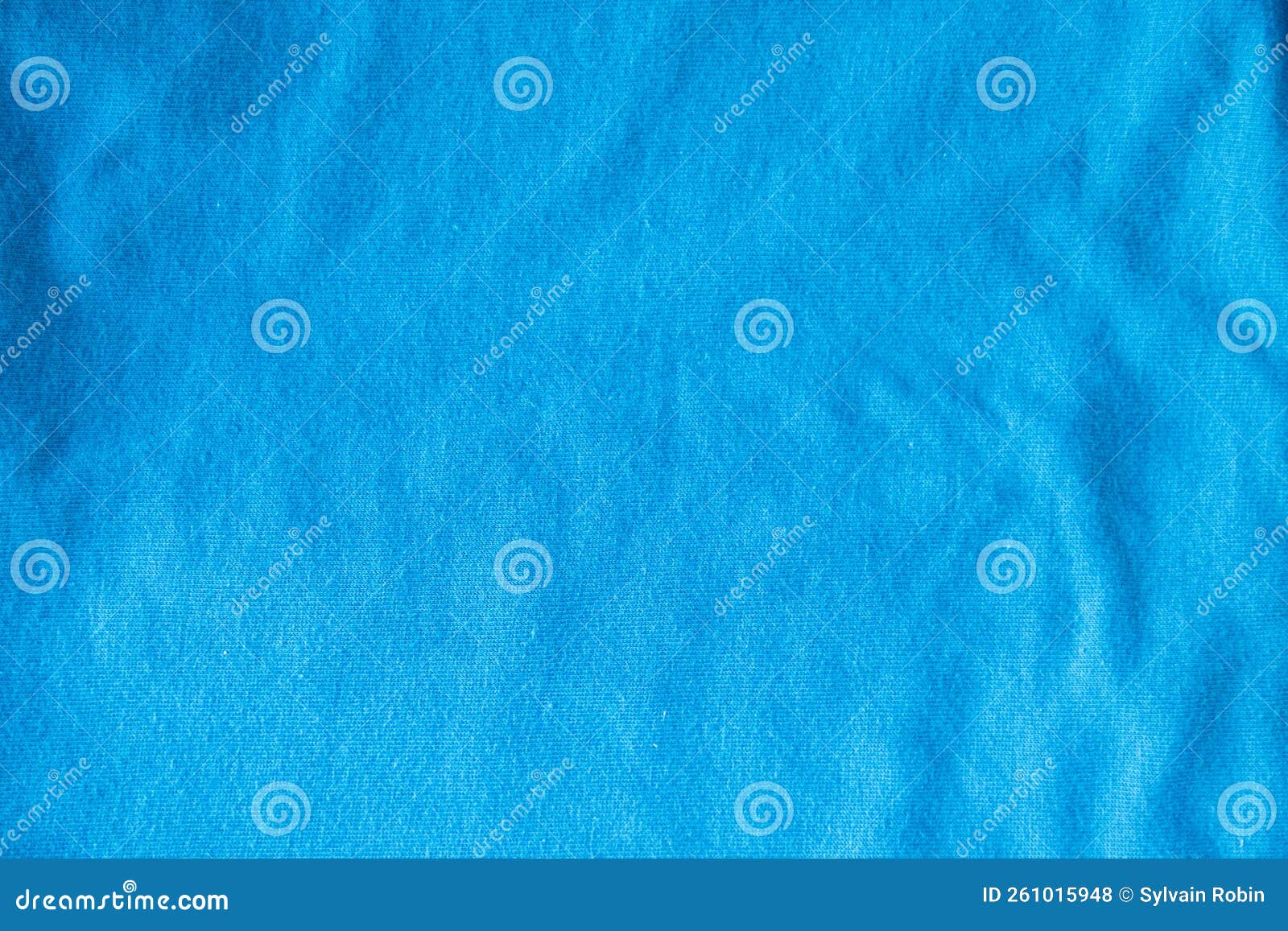 Blue Cotton Mixed Polyester Fabric Turquoise Tone for Textile Texture ...